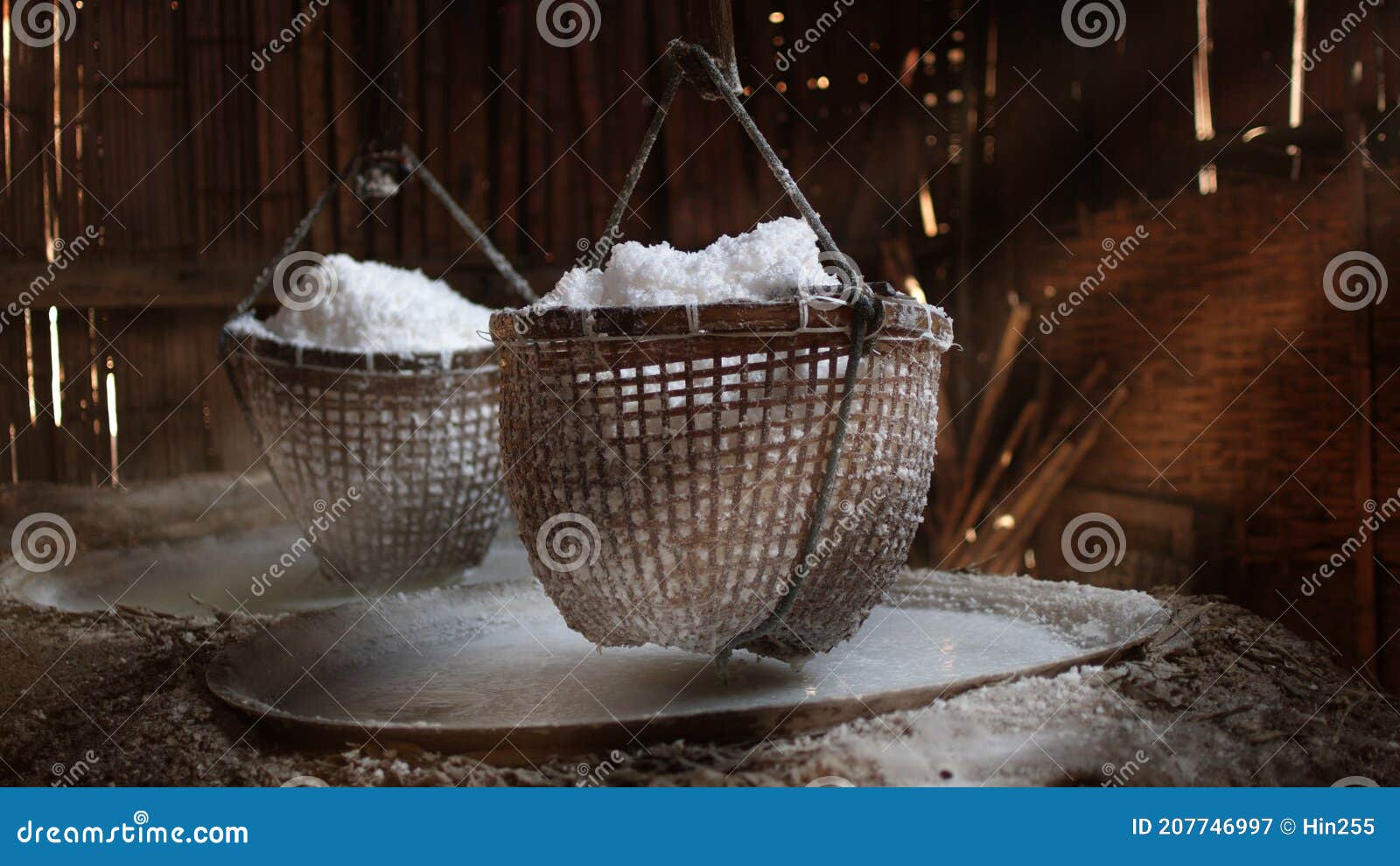 Flower of Salt Traditional Process Stock Image - Image of nutrition ...