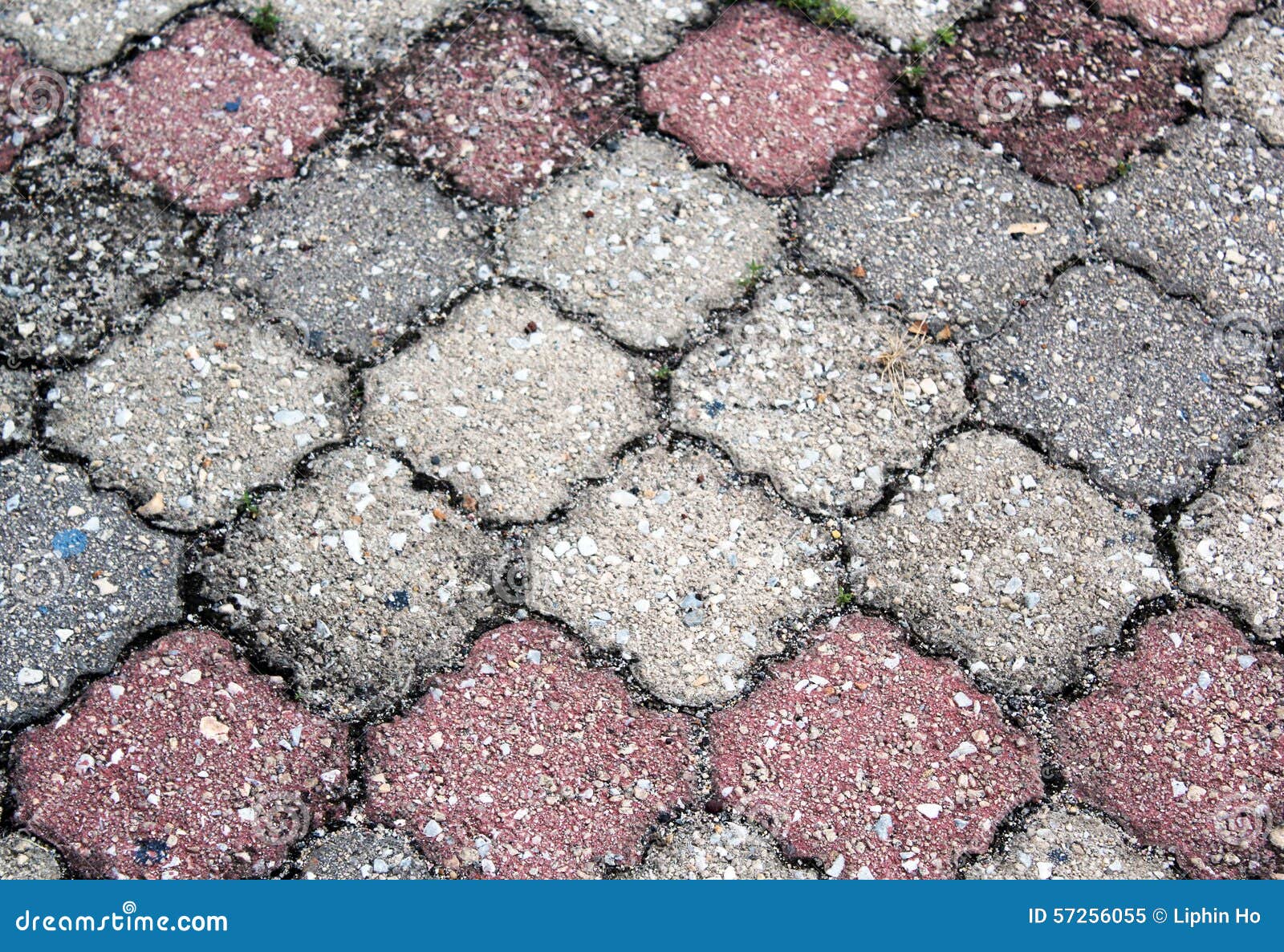Flower shape brick texture stock image. Image of detail - 57256055