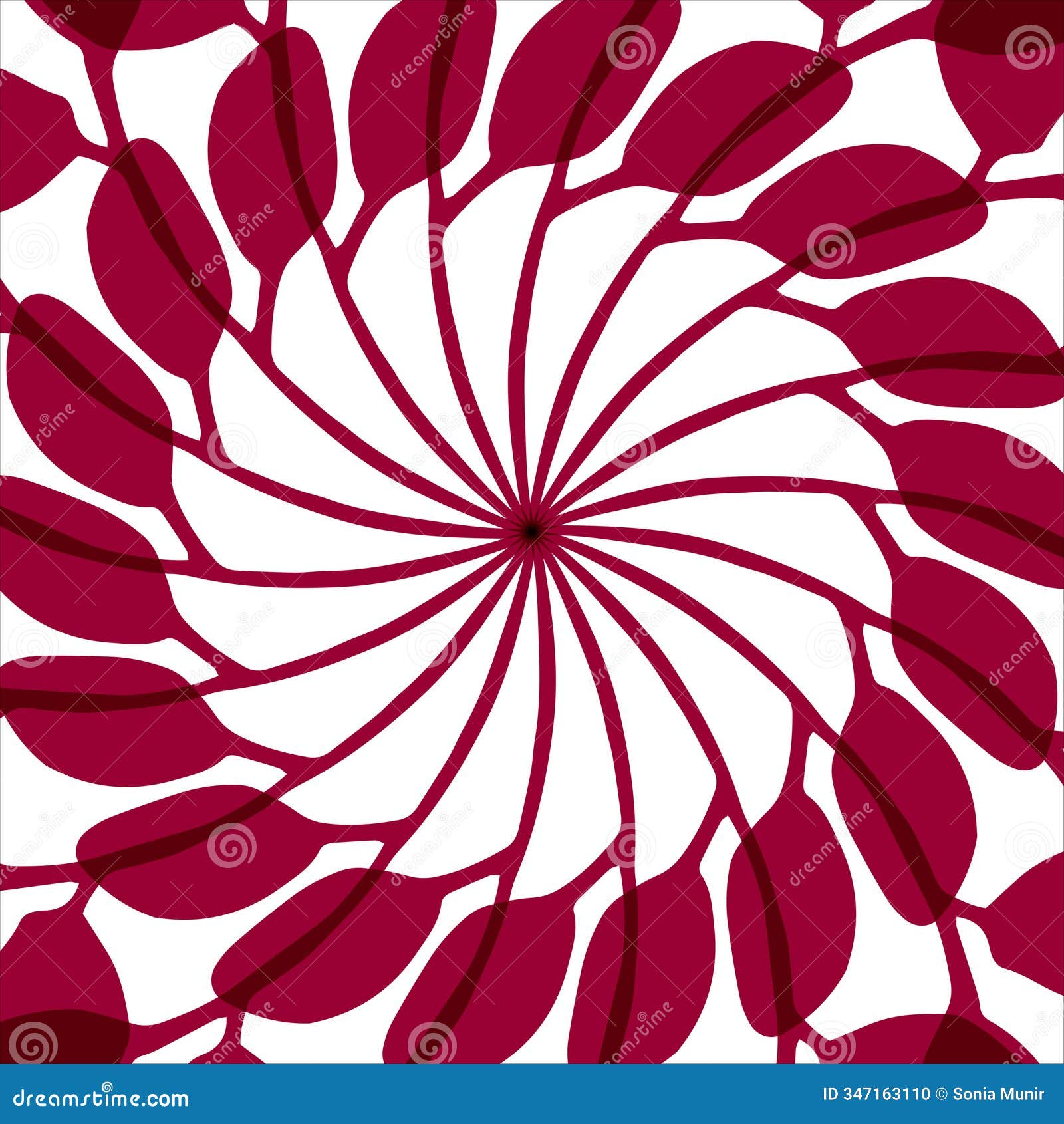 Flower Shape Clip Art Abstract Background,, Stock Vector - Illustration ...