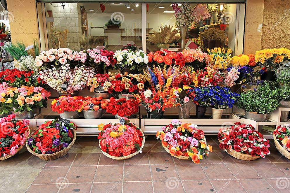 Flower shop stock image. Image of plant, natural, bouquet - 25574379