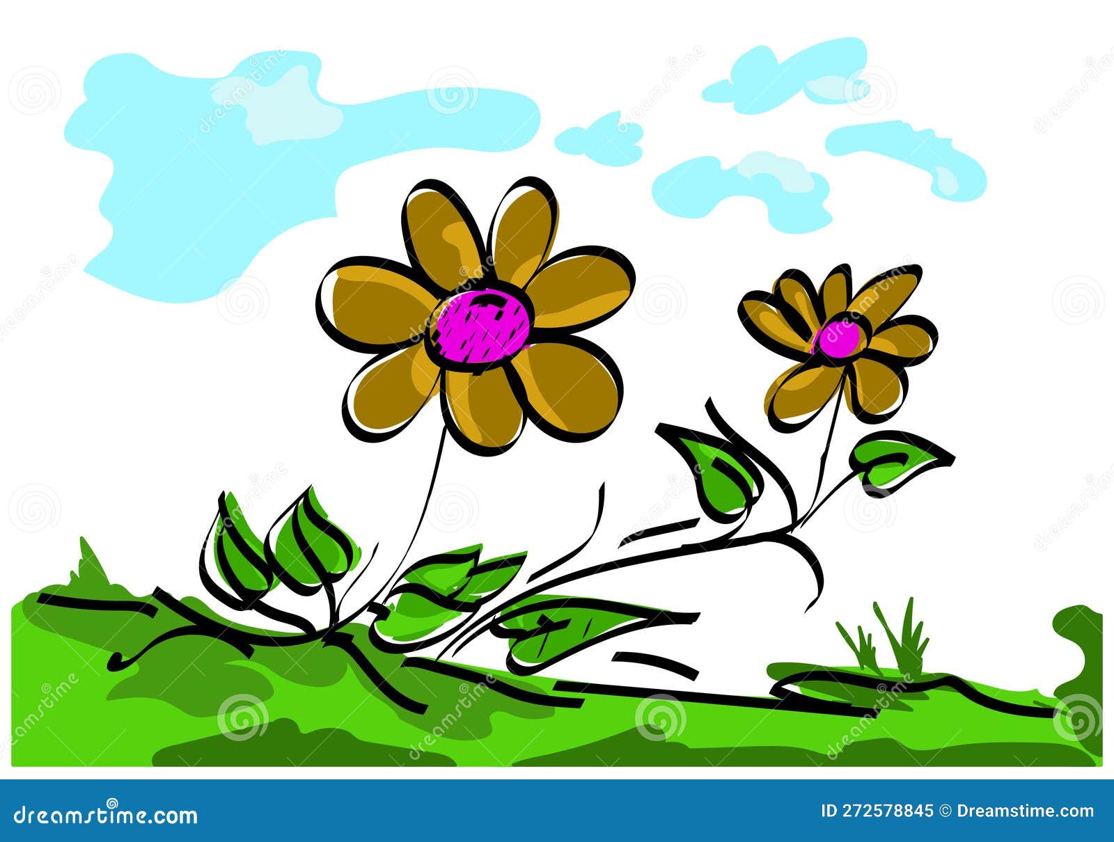 Basic RGB stock illustration. Illustration of yellow - 272578845