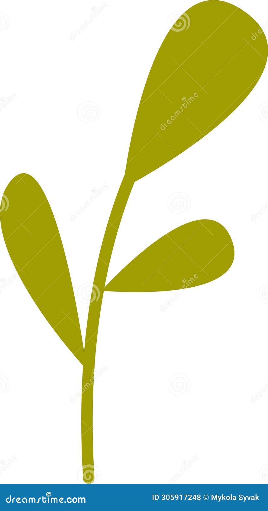 Flower Sprout Icon stock illustration. Illustration of vector - 305917248