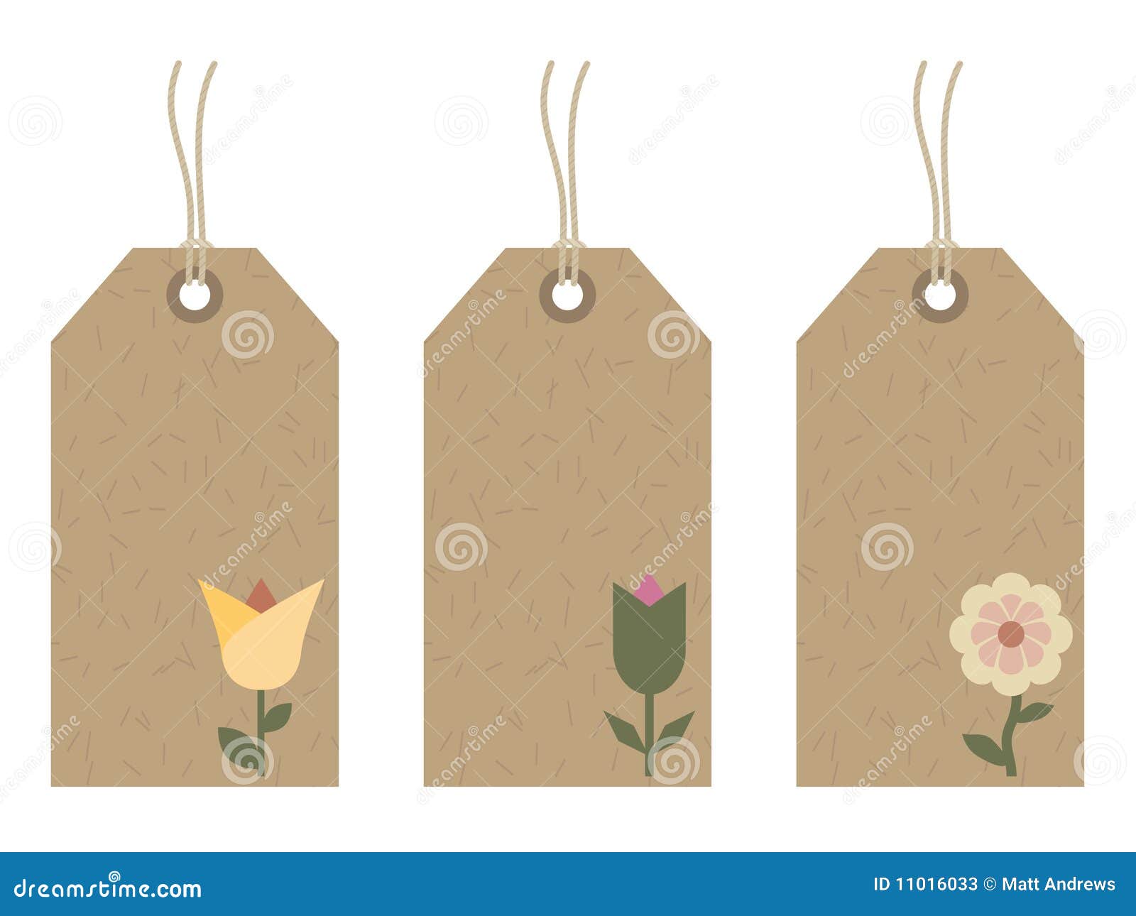 Flower tags stock vector. Illustration of badge, grain - 11016033