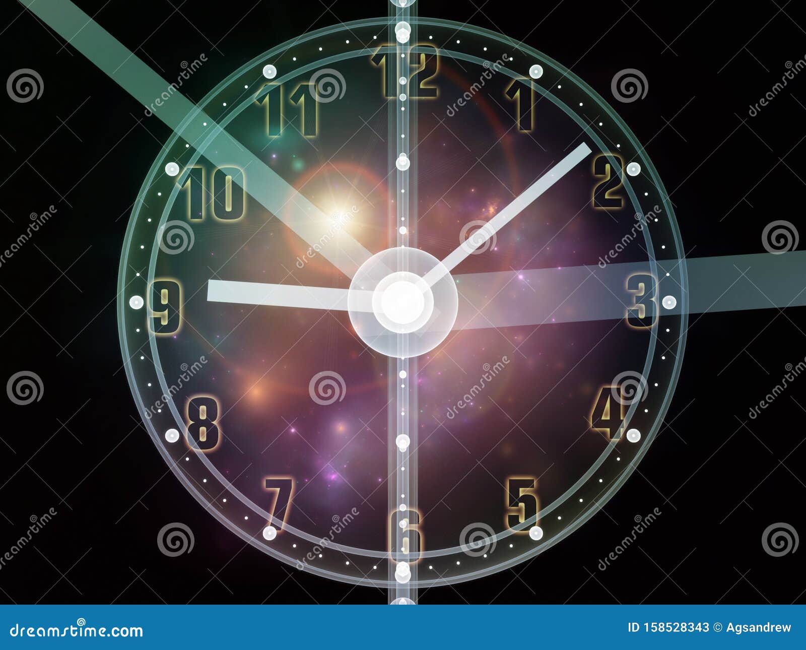 The Flower of Temporal Realm Stock Illustration - Illustration of ...