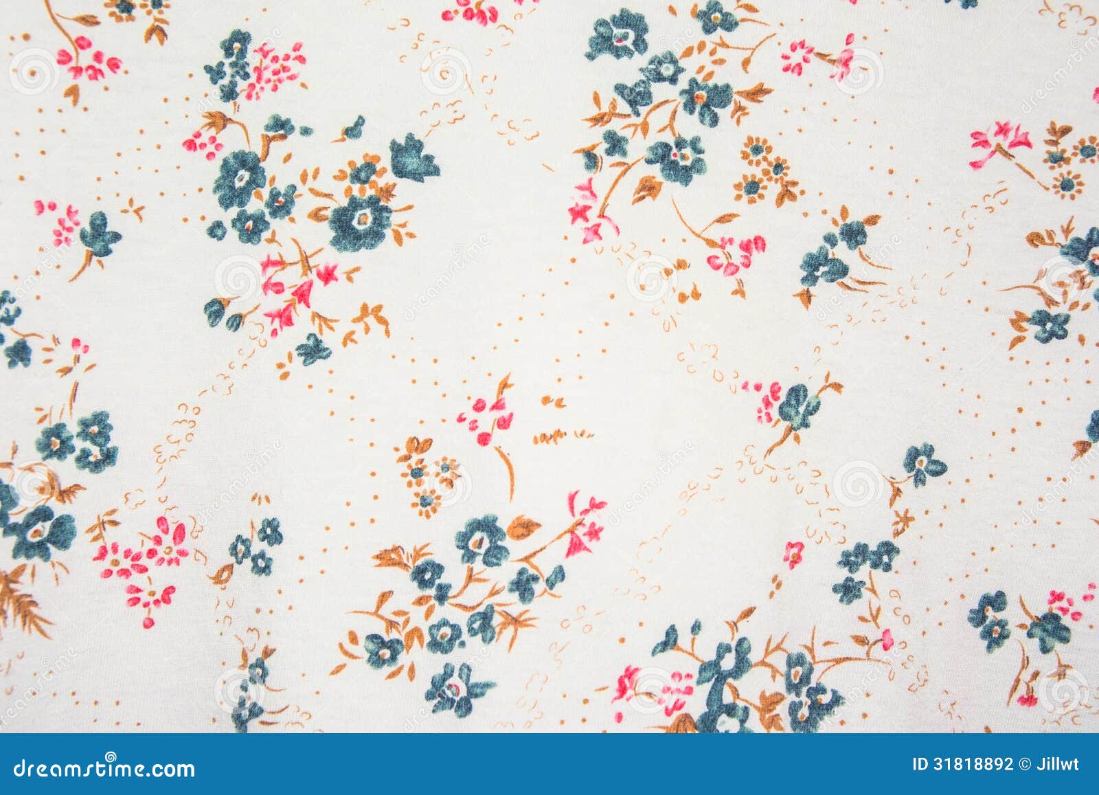 Flower textile pattern stock illustration. Illustration of classical ...