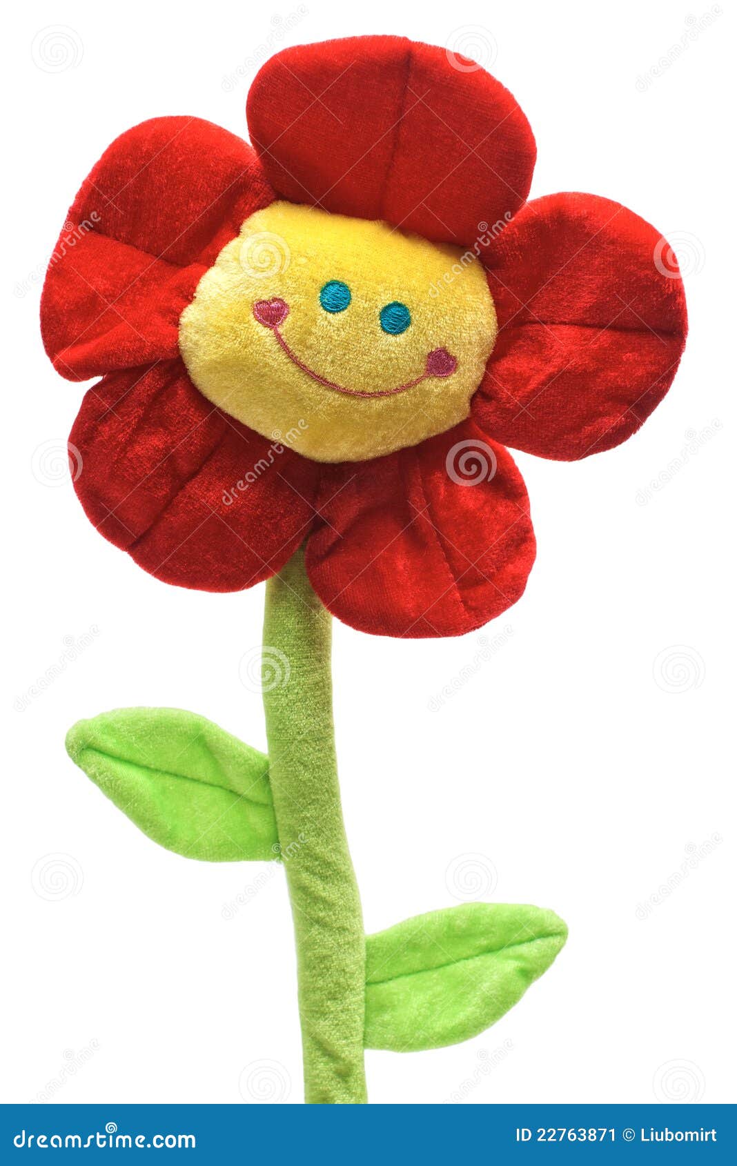 Flower toy stock image. Image of face, vertical, studio - 22763871
