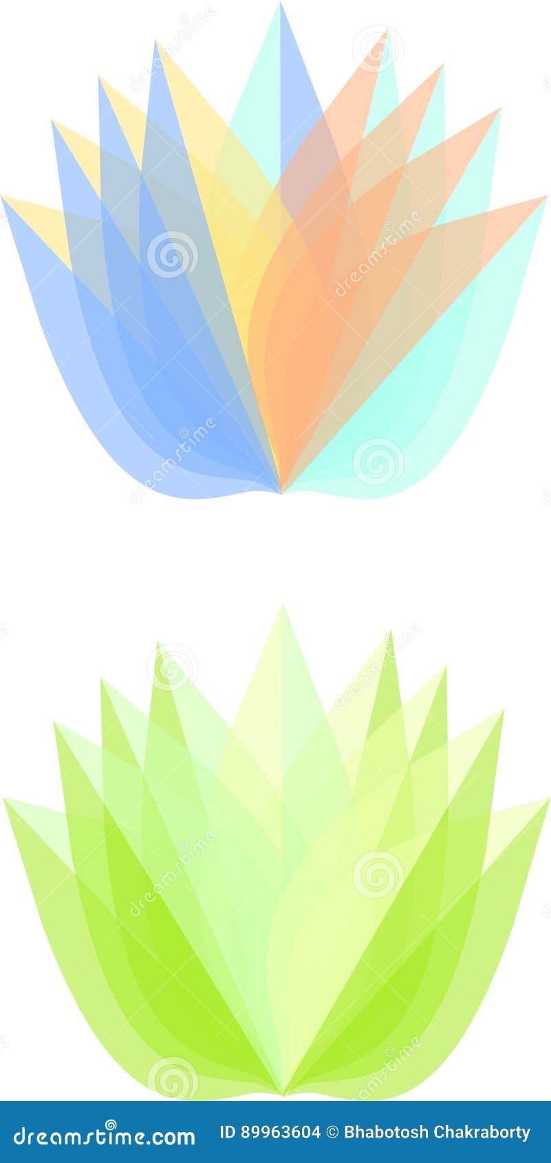 Flower type logo stock photo. Illustration of concept - 89963604