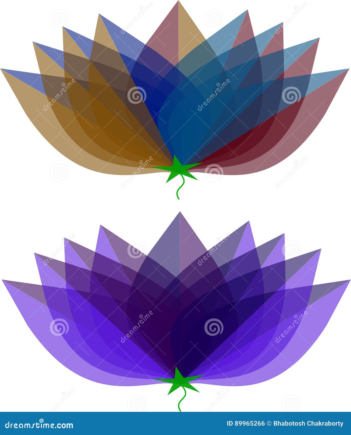 Flower type logos stock photo. Illustration of business - 89965266