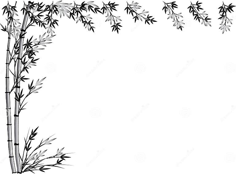 Flower Border Vector Drawing Design Editorial Stock Image ...
