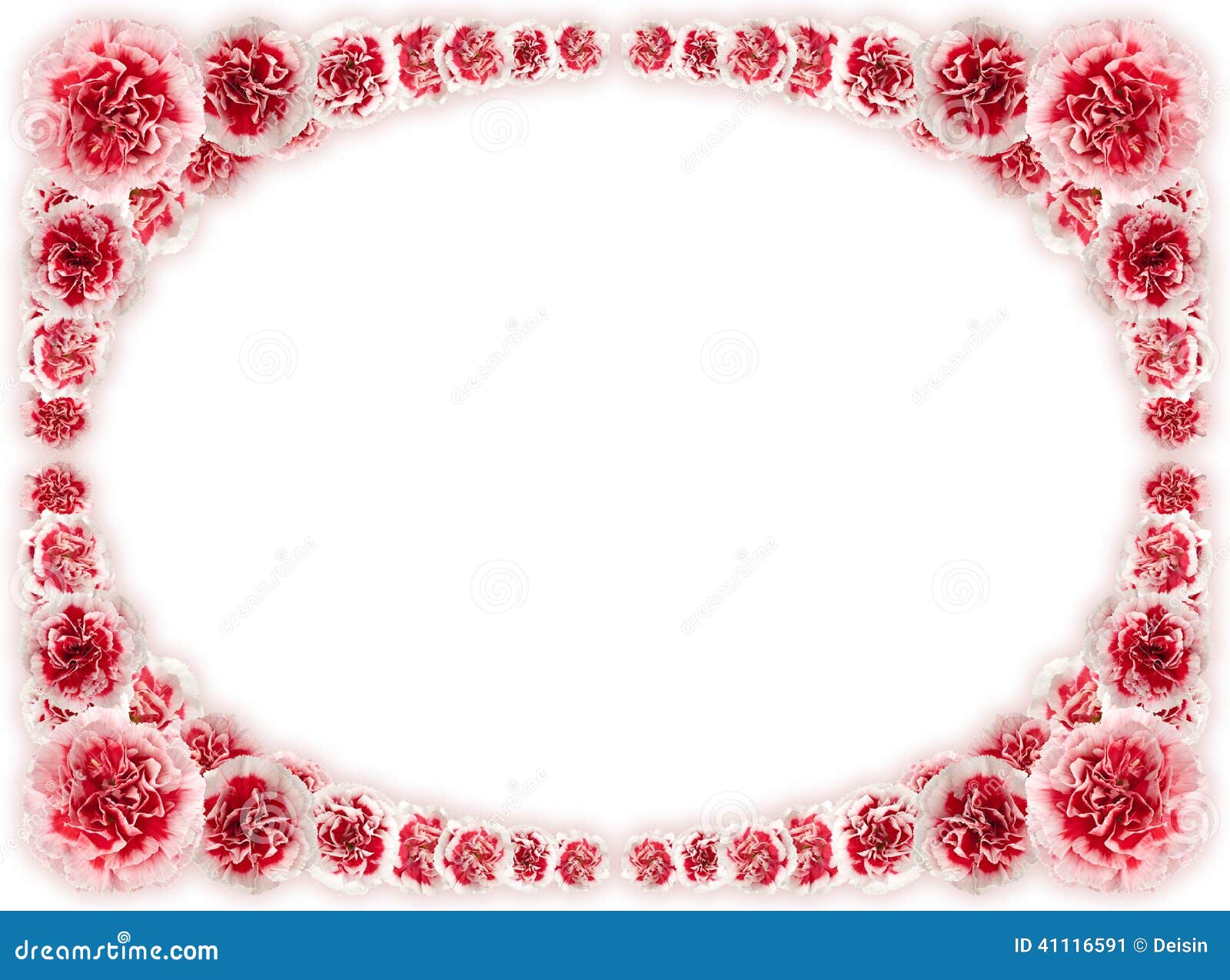 Flower vignette, framework stock illustration. Illustration of live ...