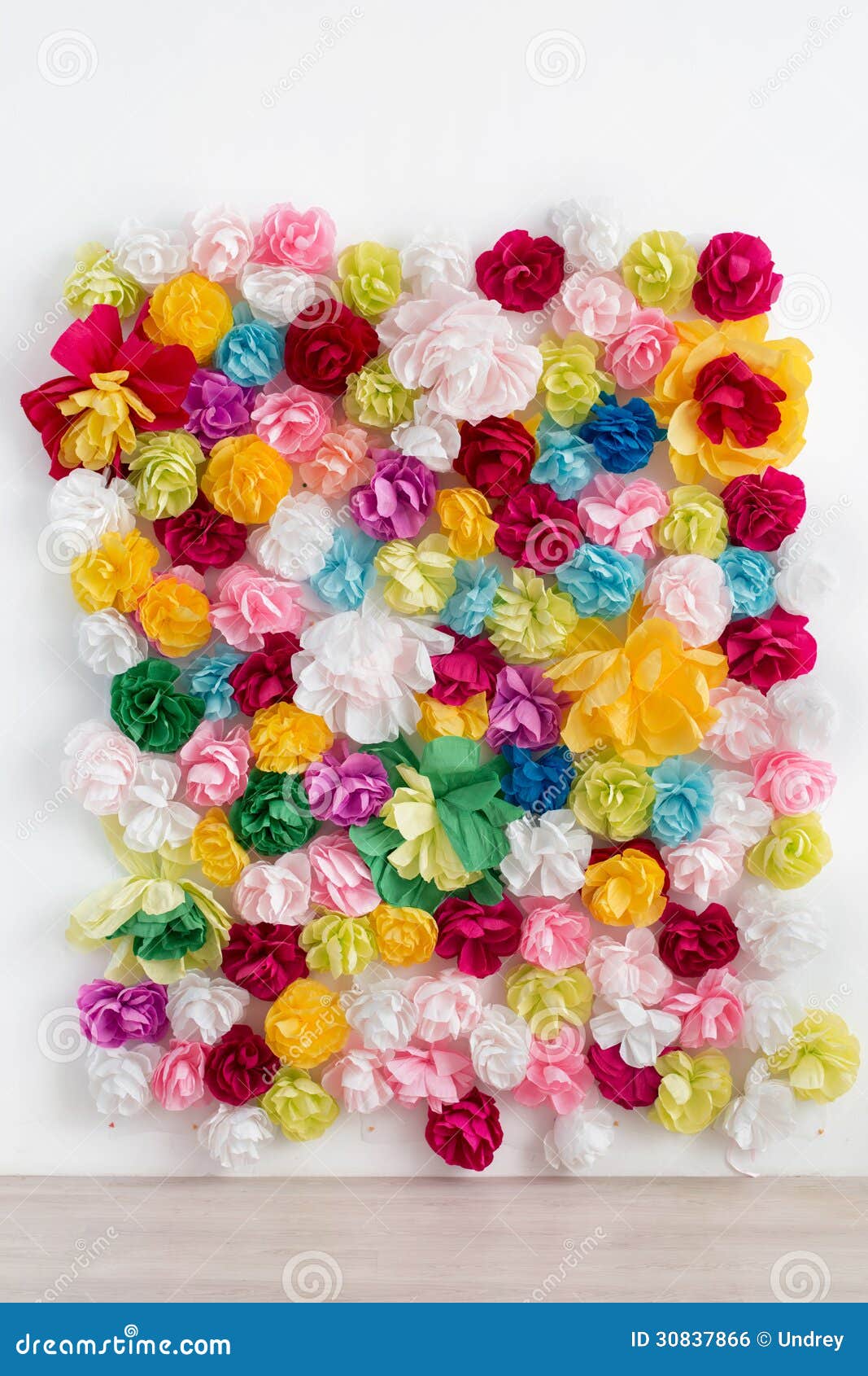 Flower Wall Texture Or Background,process Color. Royalty-Free Stock ...