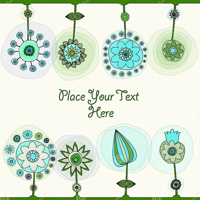 Flower way stock vector. Illustration of fairytale, grey - 22067433