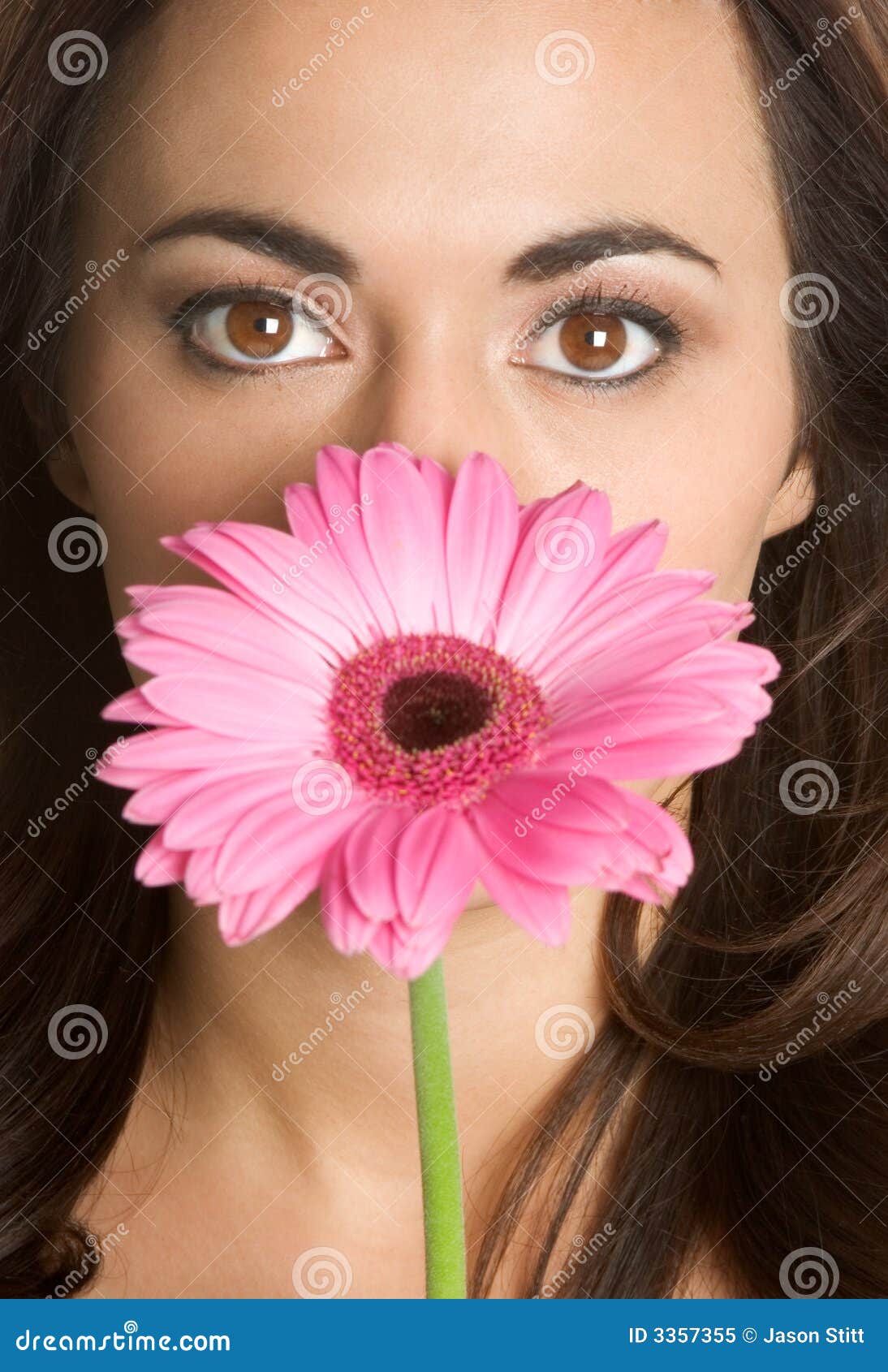 Flower Woman stock image. Image of girls, young, beauty - 3357355
