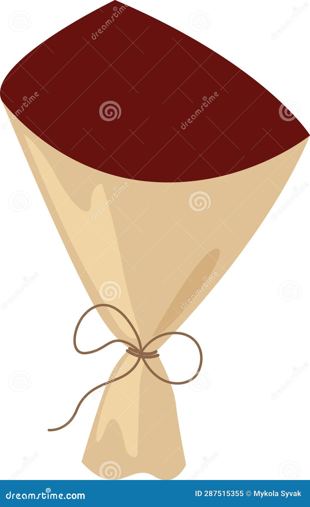 Flower Wrapping Material stock illustration. Illustration of wrapping ...