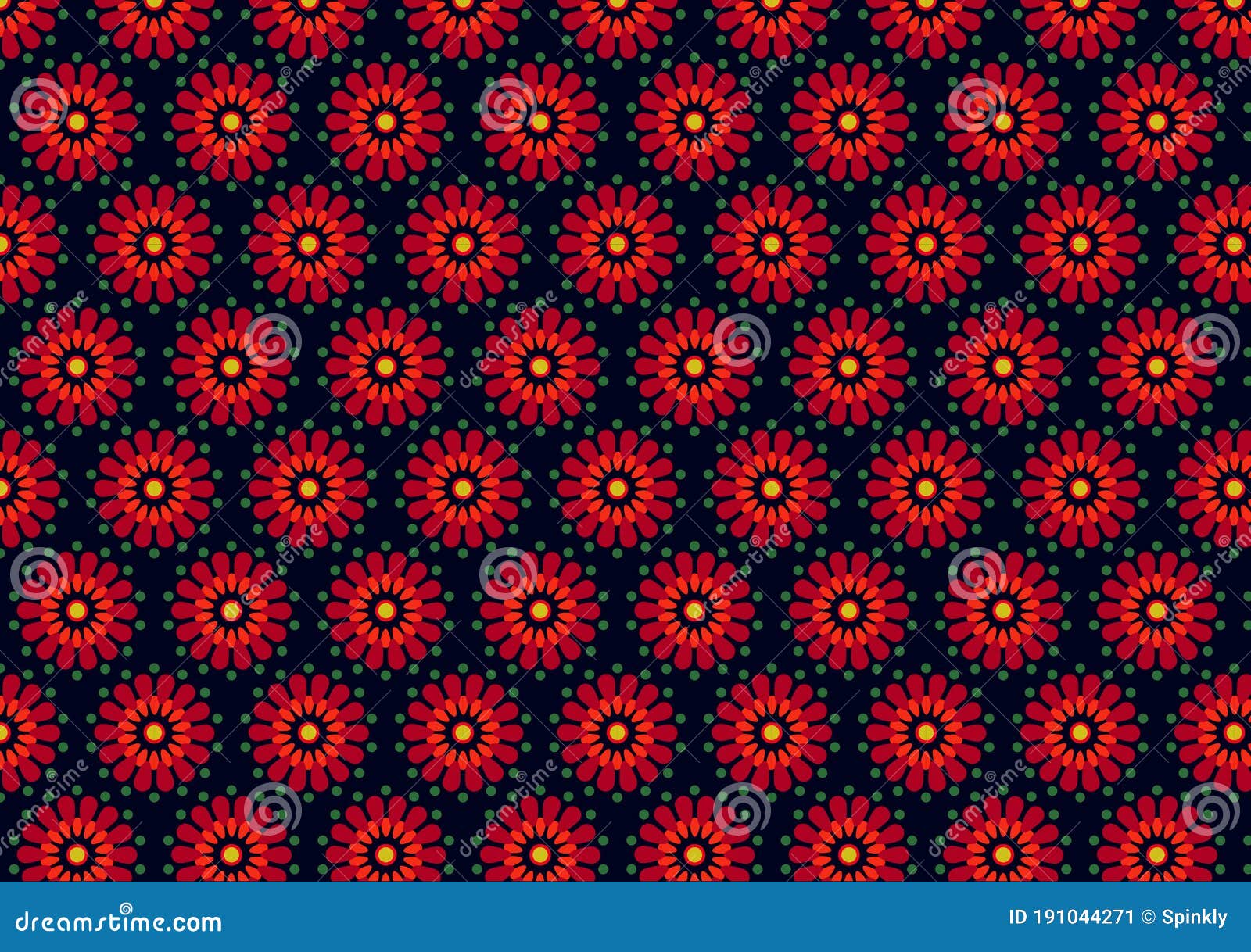Flowered Pattern Background Wallpaper For Design Layout Stock Photo ...
