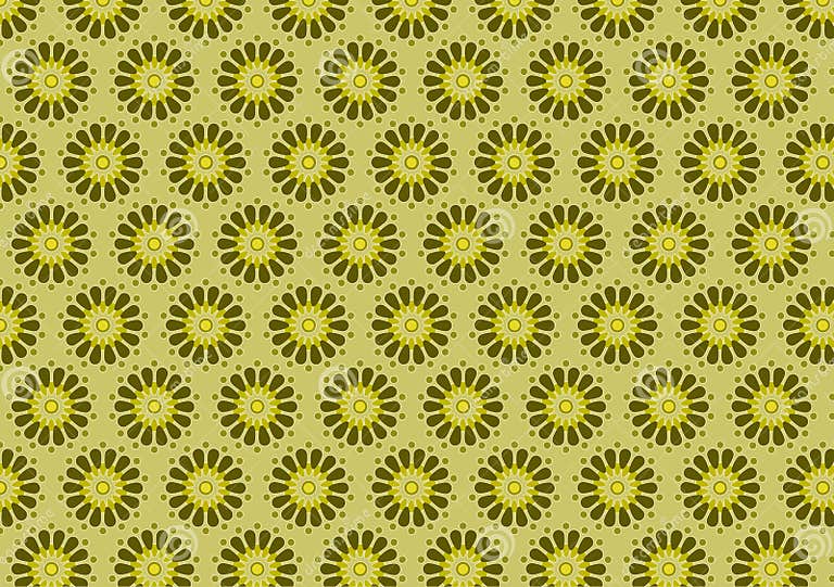 Flowered Pattern Background Wallpaper for Design Layout Stock ...