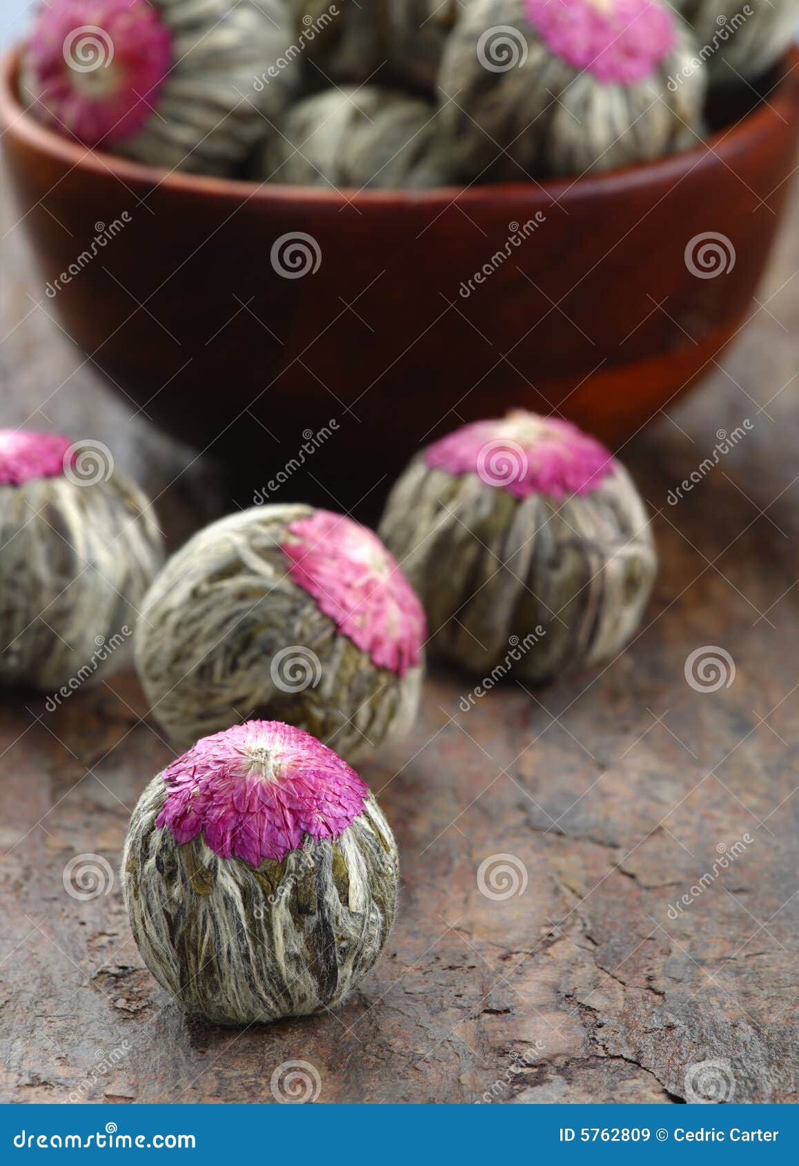 Flowering tea stock image. Image of drink, green, blossom - 5762809