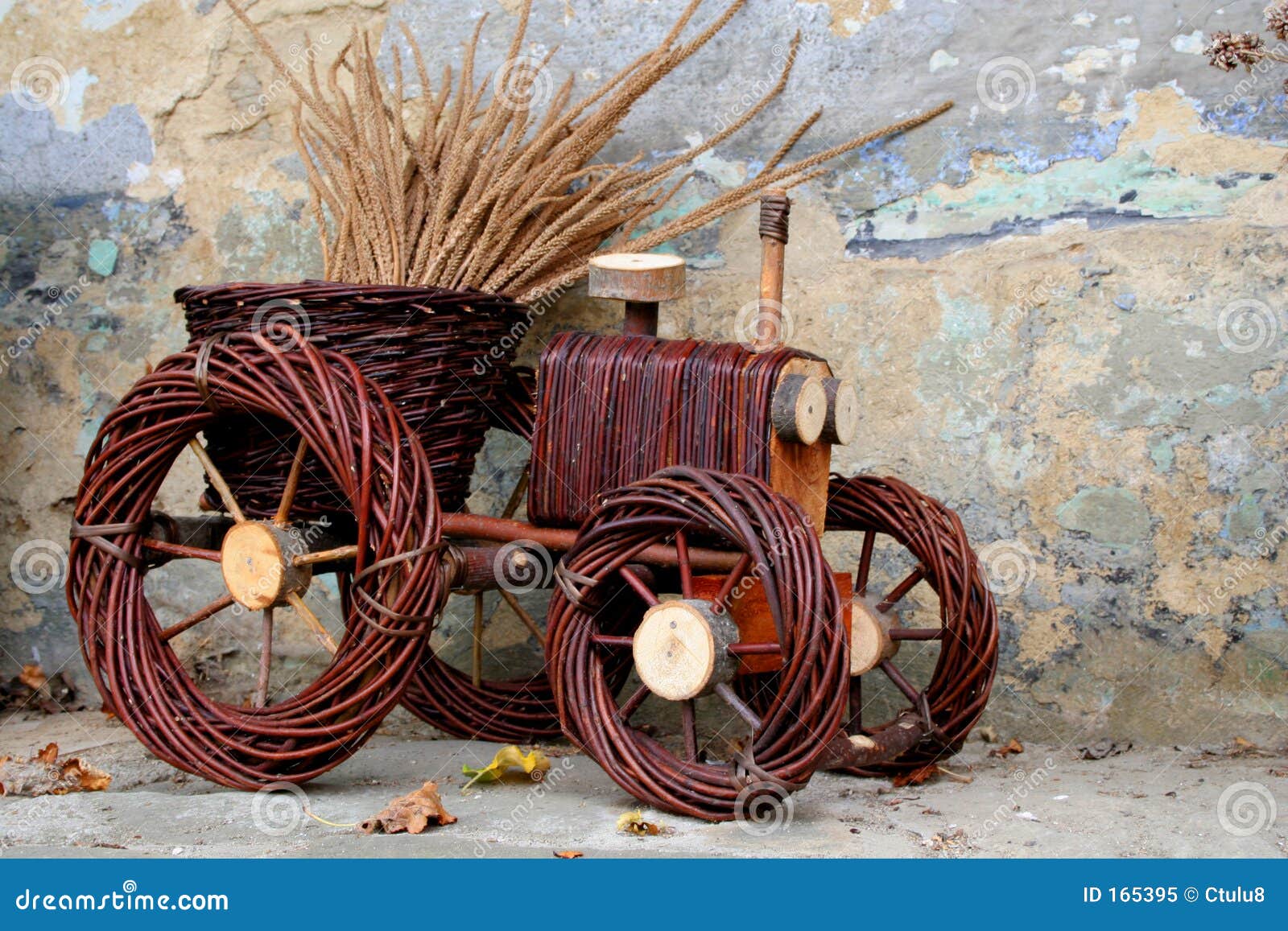 Flowerpot - tractor stock image. Image of home, flowerpot - 165395