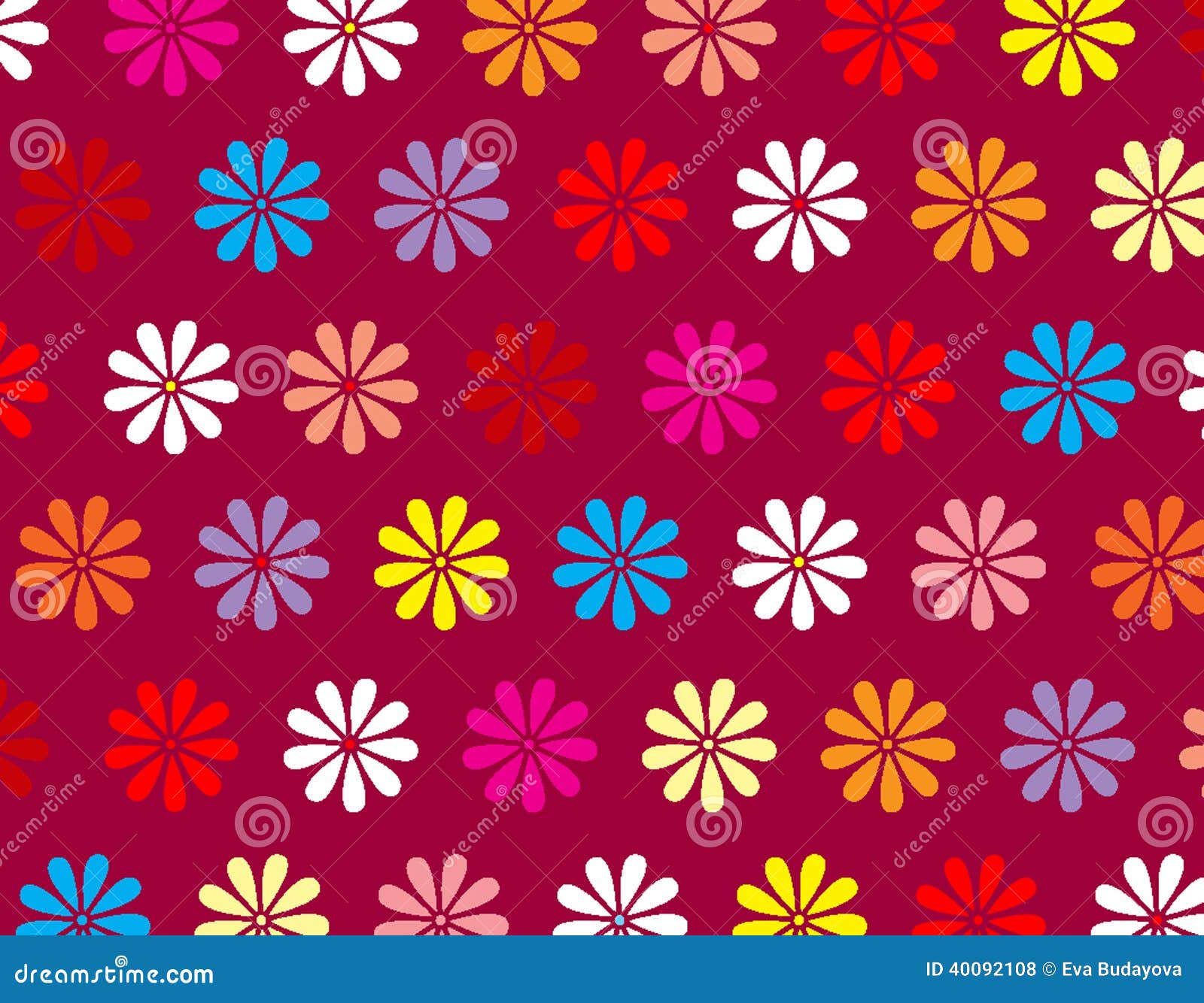 Flowers background stock illustration. Illustration of joyful - 40092108