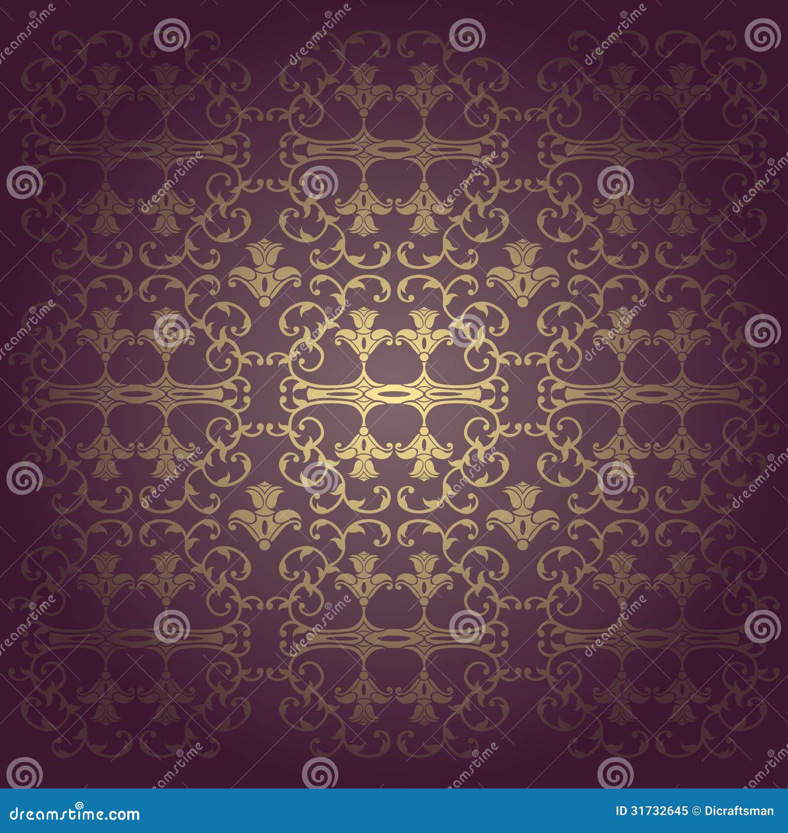 Flowers Baroque Background Vector Stock Vector - Illustration of leaf ...