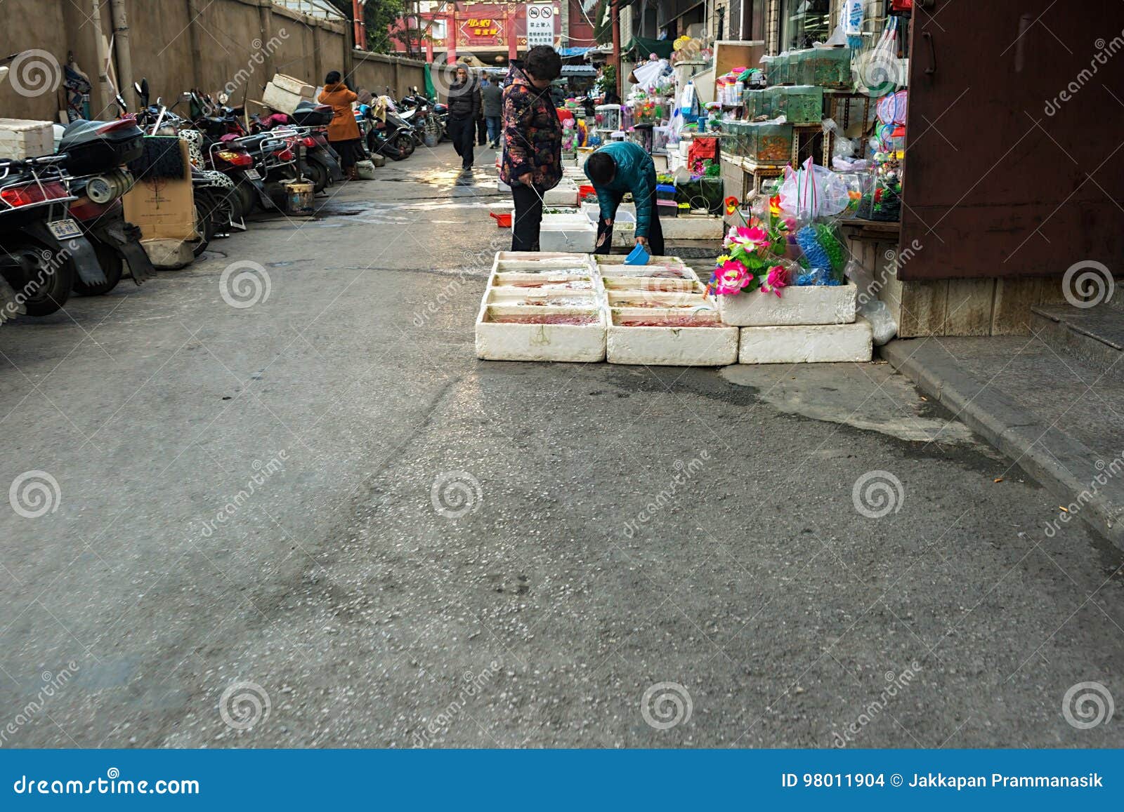 Flowers and Birds Market of Kunming Editorial Stock Image - Image of ...