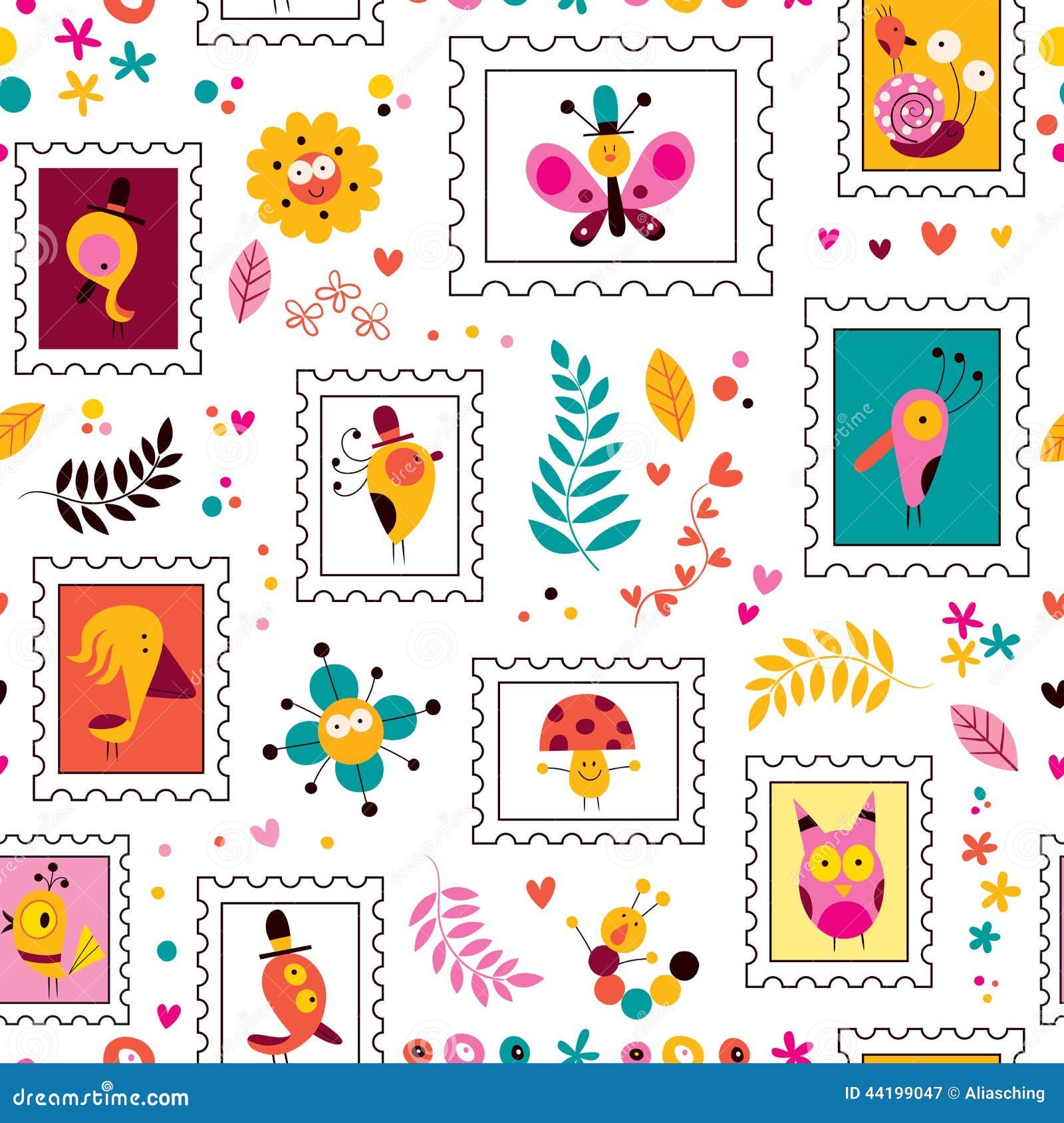 Set Of Cute Characters. Vector Cute Cartoons | CartoonDealer.com #204569059