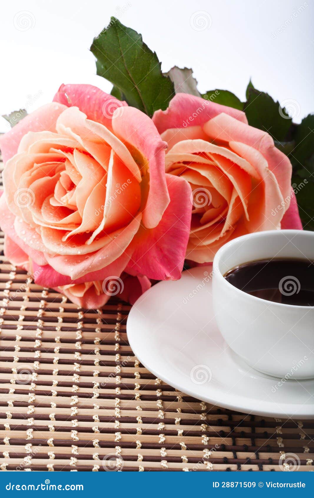 Flowers and coffee stock image. Image of caffeine, bunch - 28871509