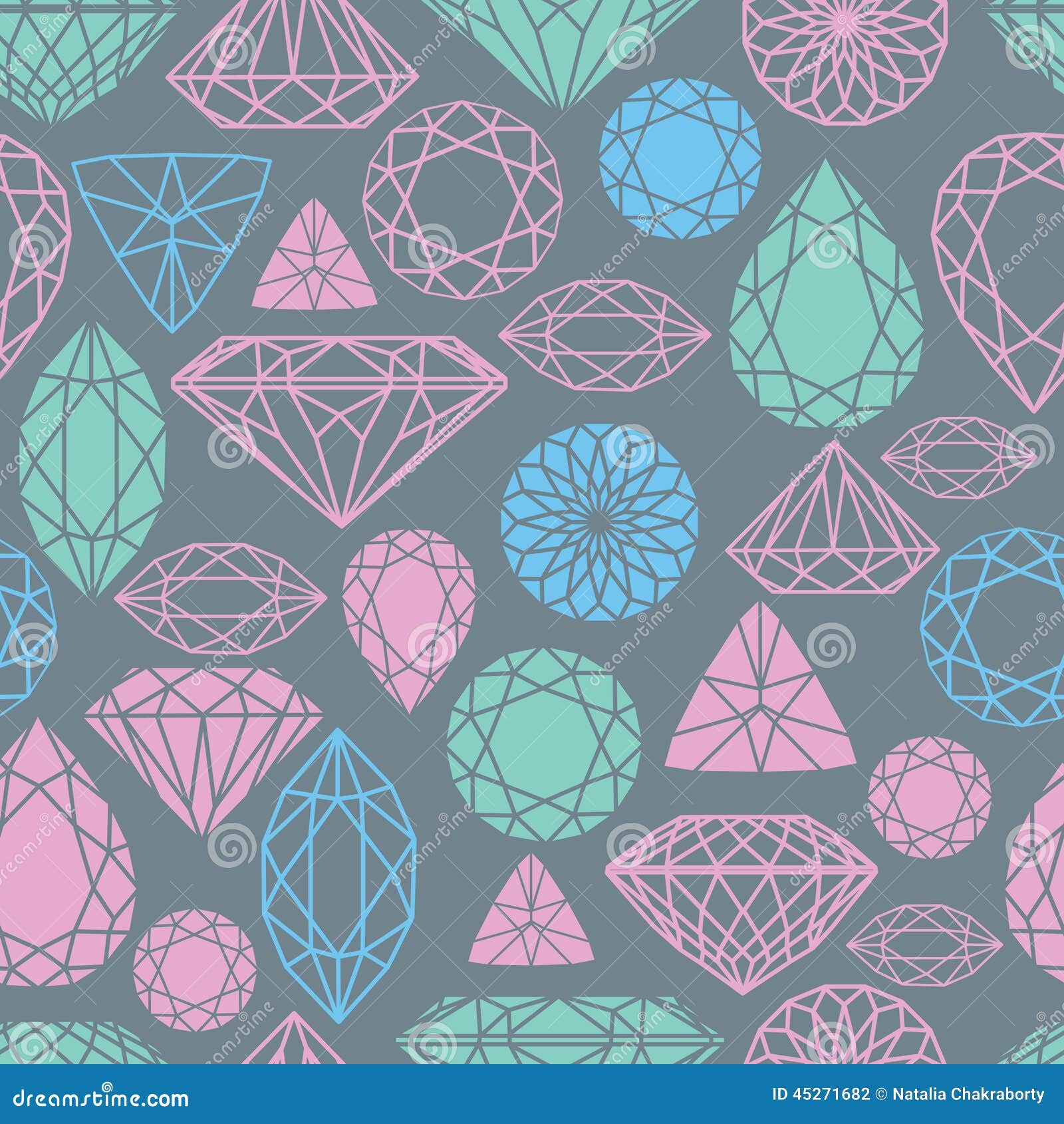 Flowers from Diamond Design Elements Stock Vector - Illustration of ...