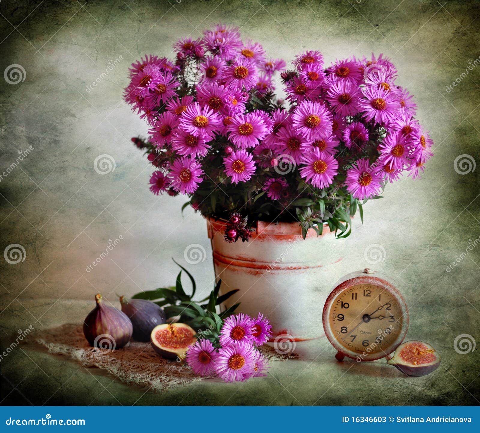 Flowers and fig stock image. Image of life, vine, summer - 16346603