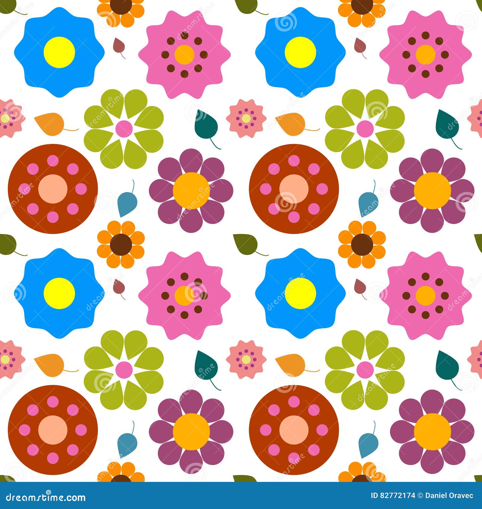 Flowers - Flat Design Vector Stock Vector - Illustration of beautiful ...