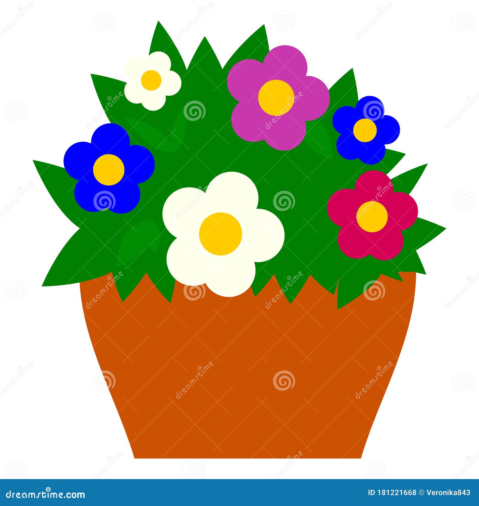 Flowerpot Vector Stock Illustrations – 40,950 Flowerpot Vector Stock ...