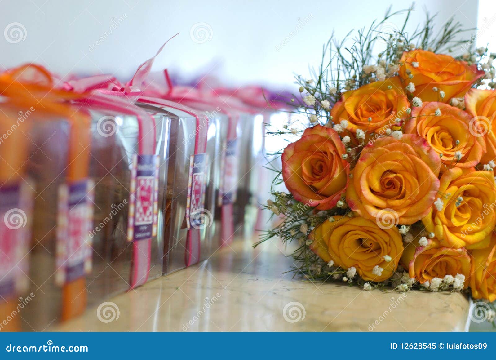 Flowers and gifts stock image. Image of beautiful, gifts - 12628545