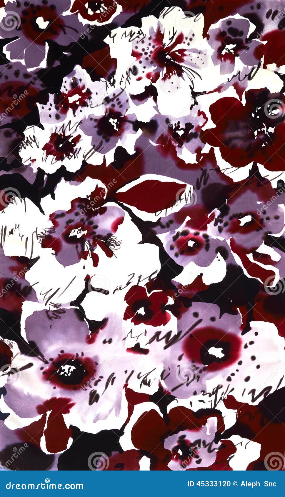 Flowers stock illustration. Illustration of creative - 45333120