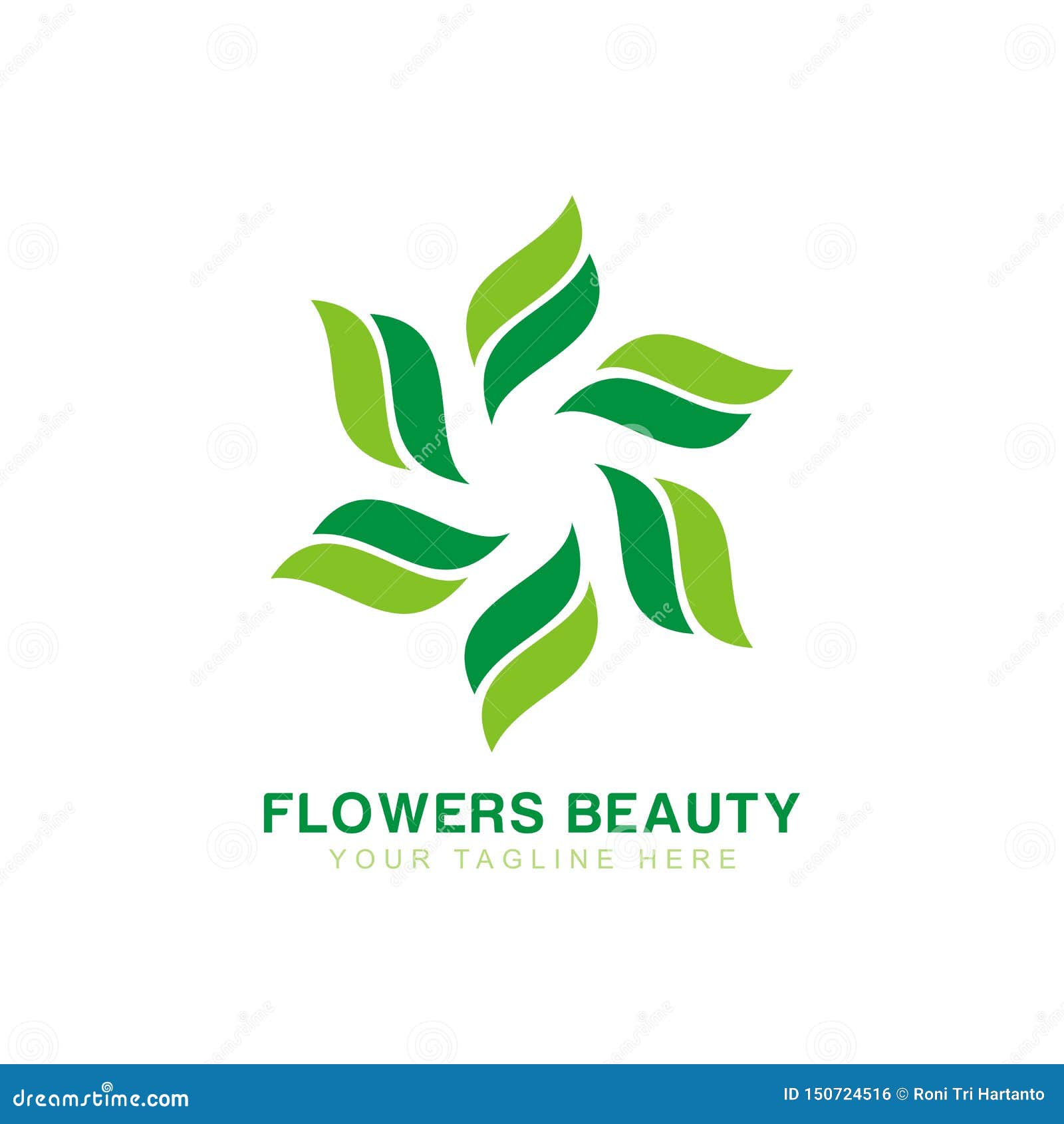 Flowers Logo Design Inspiration. Logo Modern Template Stock Vector ...