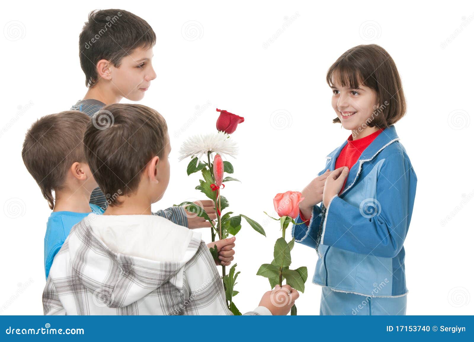 Are these Flowers really for Me? Stock Photo - Image of blue, lovely ...