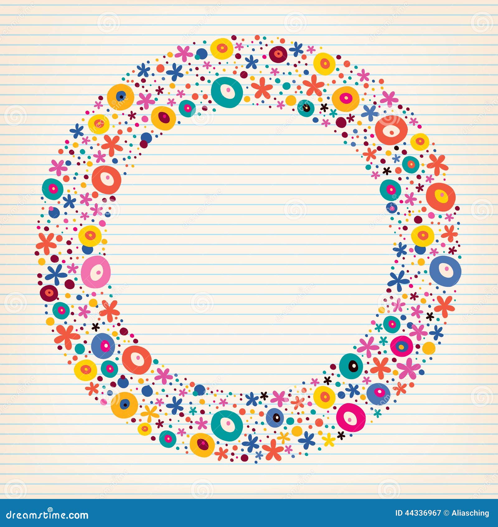 3D Paper Circle With Gear Wheel, Hexagons And Circuit Board Vector ...