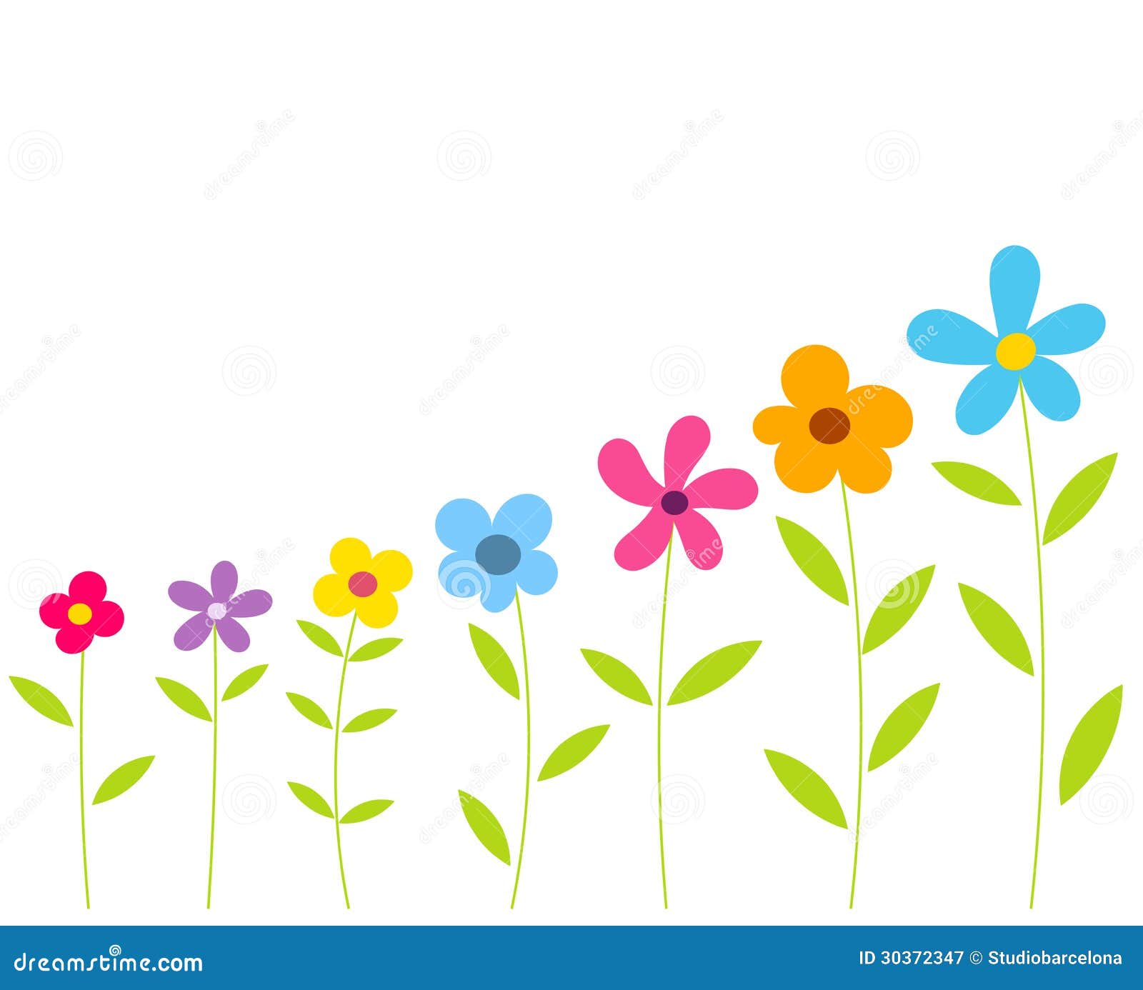 Flowers Row Stock Illustrations – 3,140 Flowers Row Stock Illustrations ...
