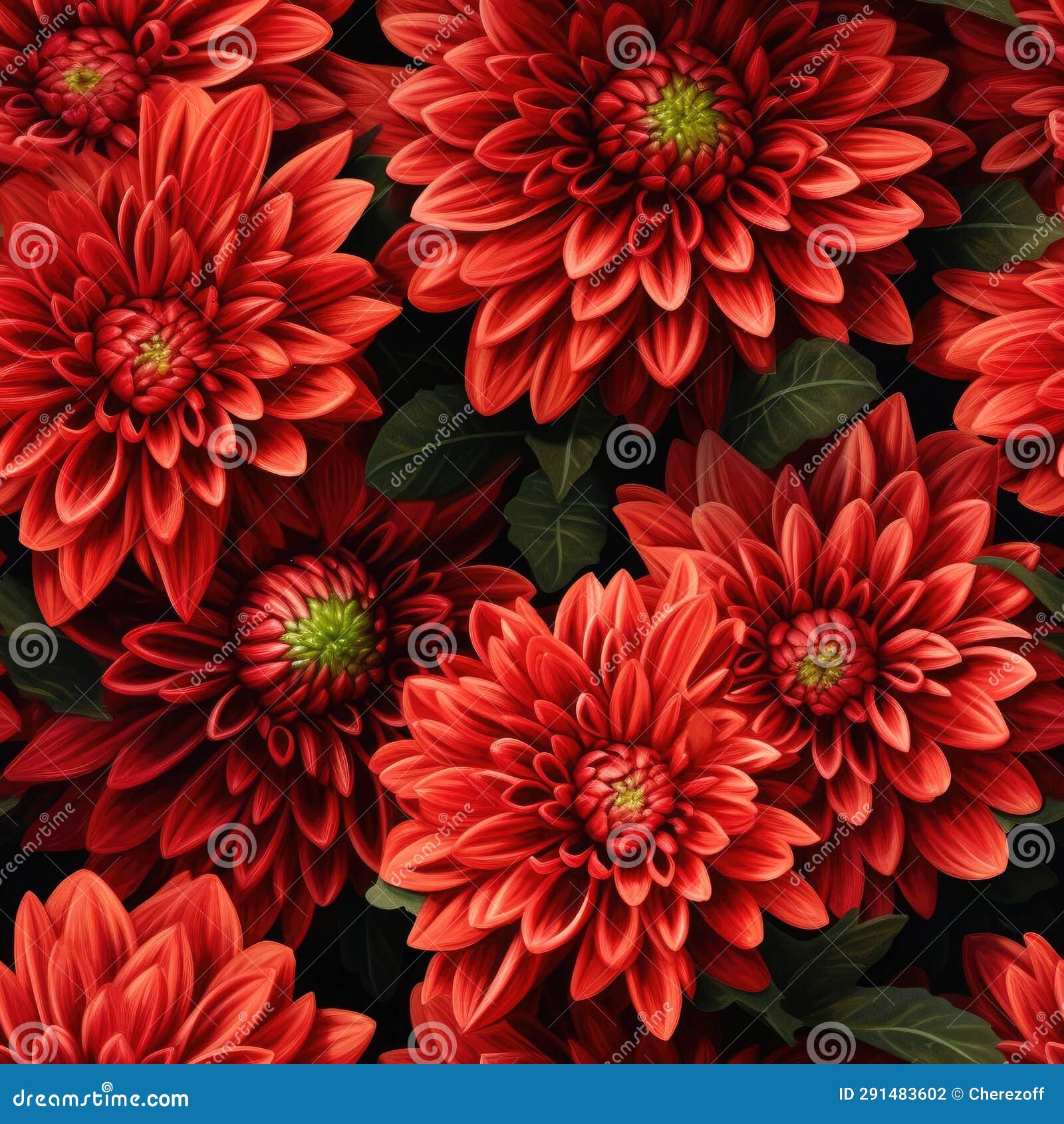 Flowers, seamless texture stock illustration. Illustration of branch ...