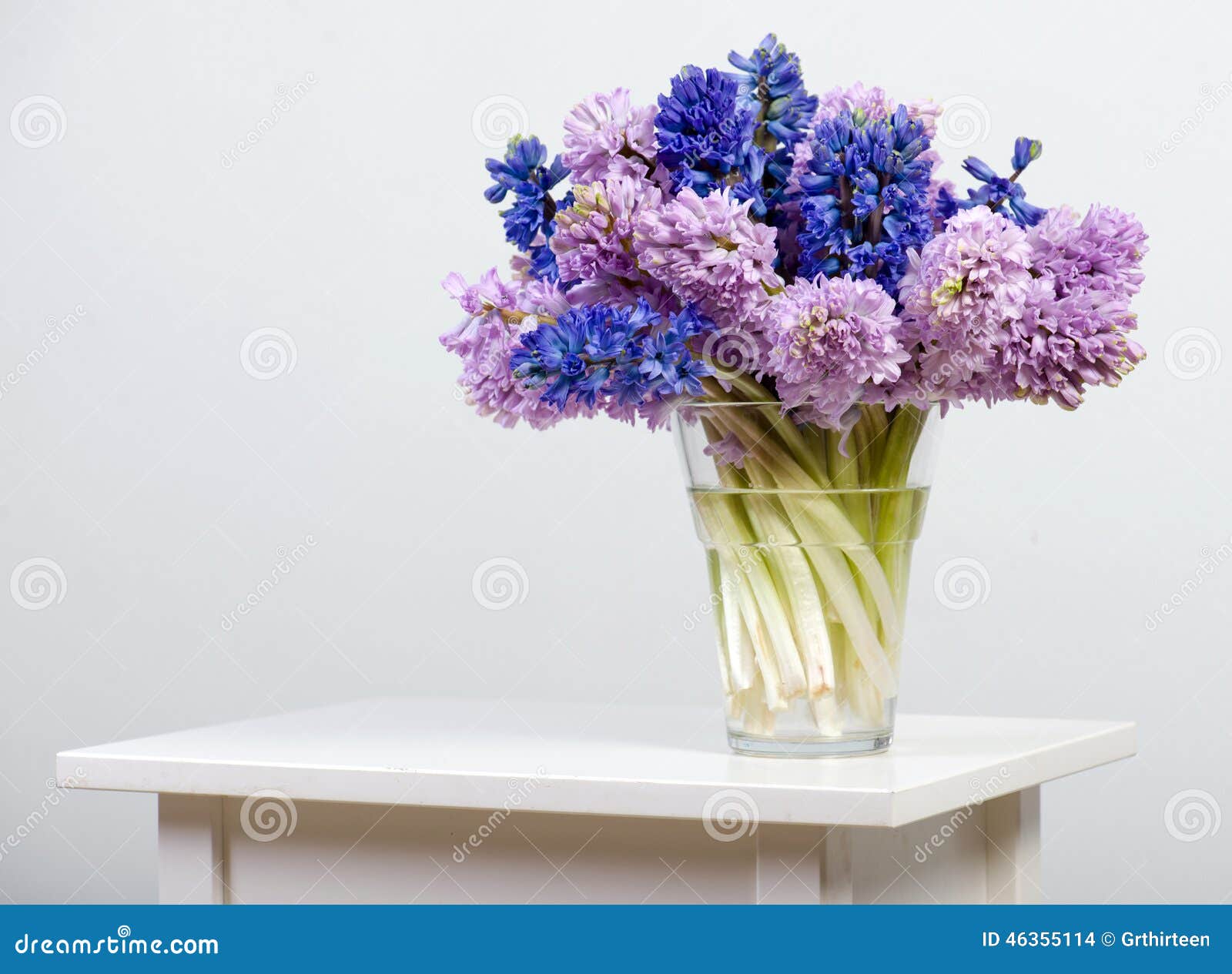 Flowers on table stock photo. Image of light, close, botany - 46355114