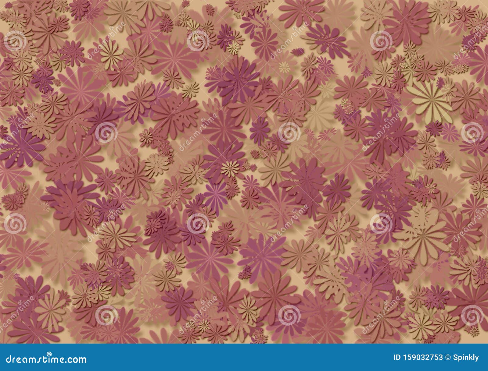 Flowery Textured Background Design Pattern Wallpaper Royalty-Free Stock ...