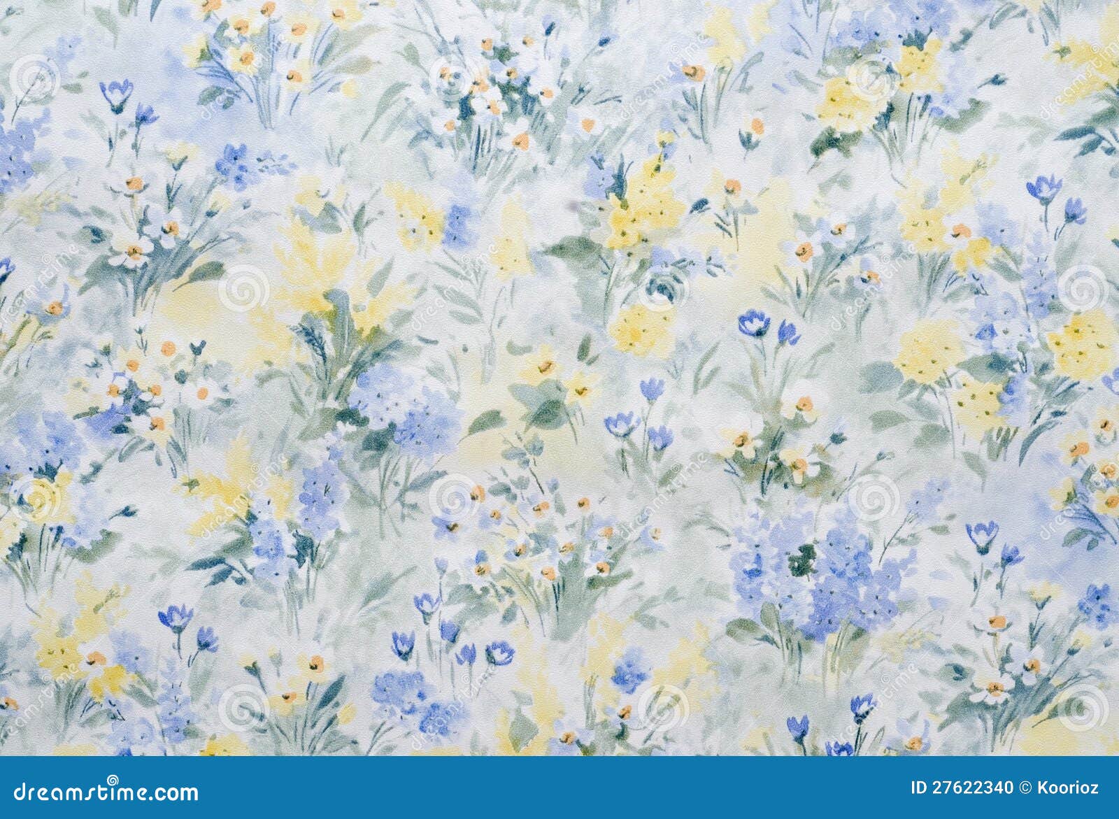 Flowery wallpaper stock photo. Image of flowers, decoration - 27622340