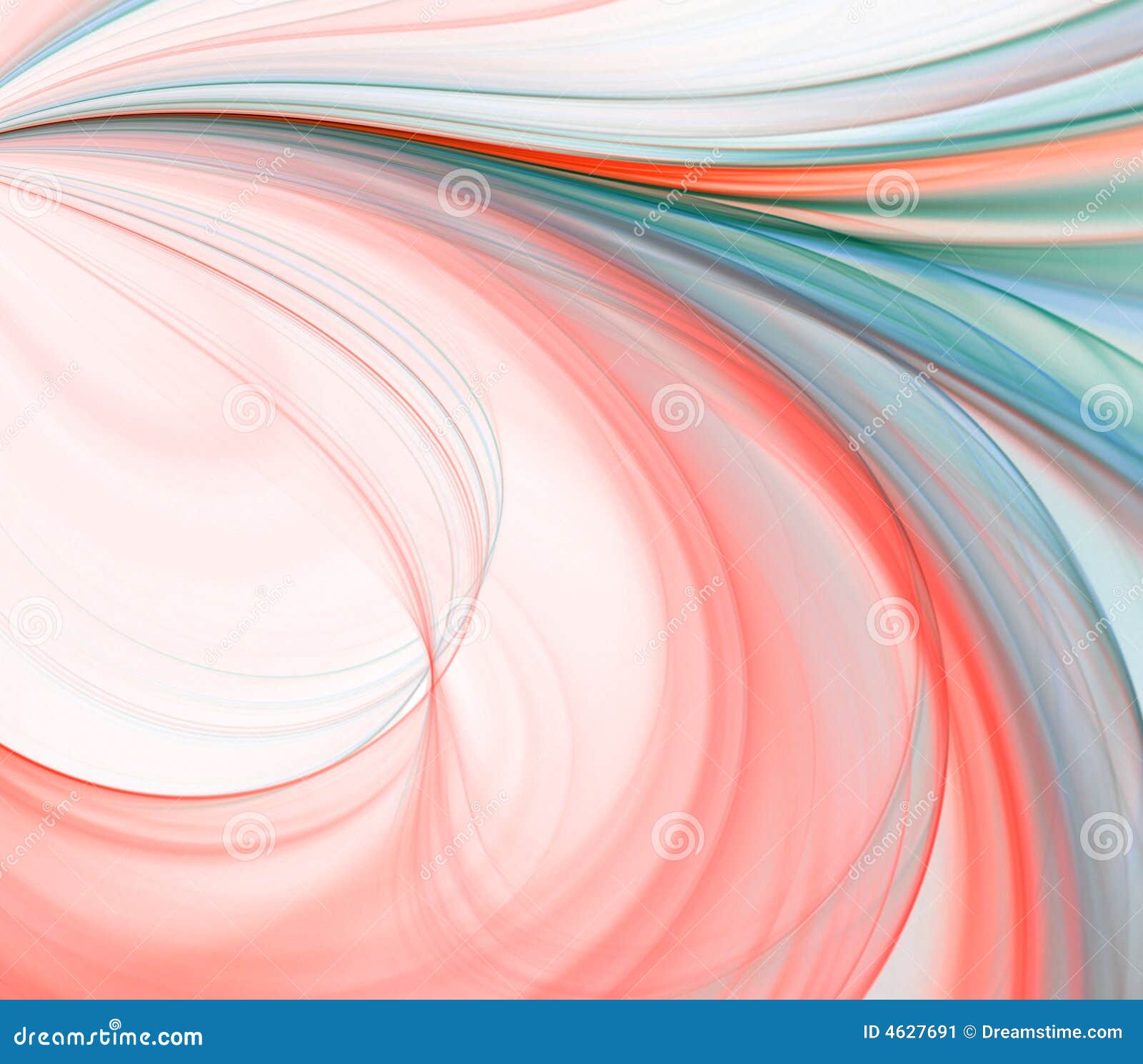 Flowing Abstract stock illustration. Illustration of digital - 4627691