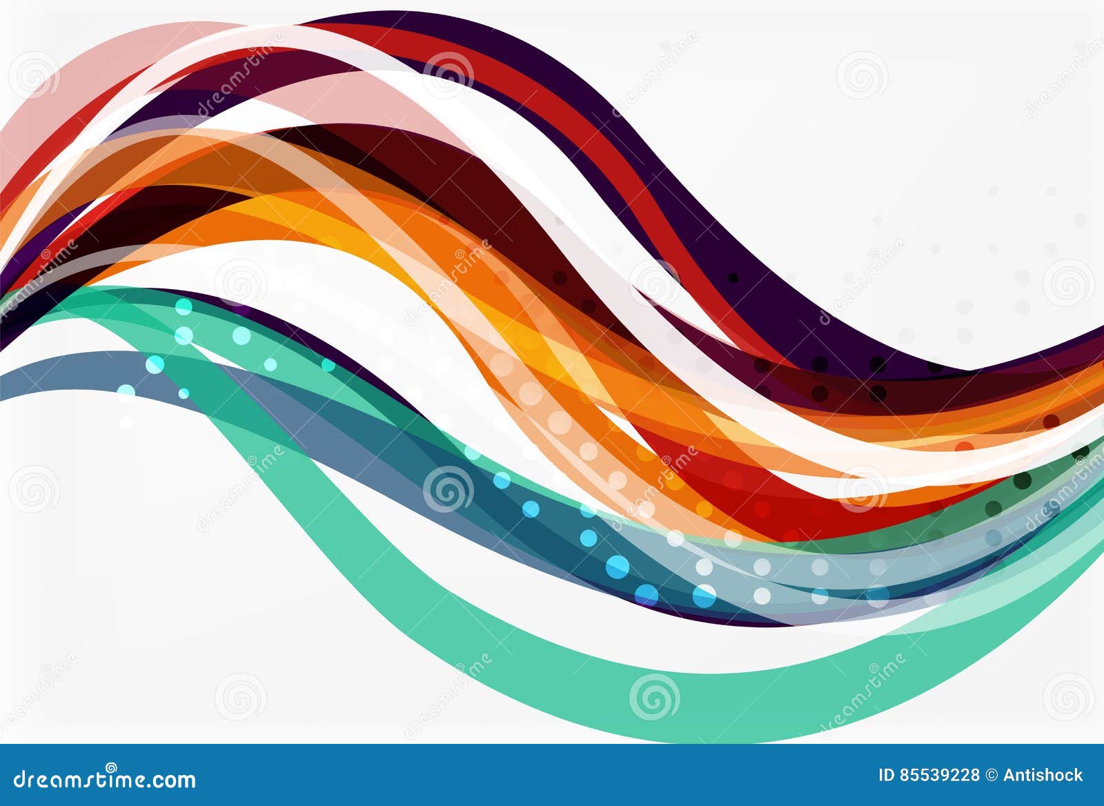 Flowing Abstract Background Stock Vector - Illustration of flow ...