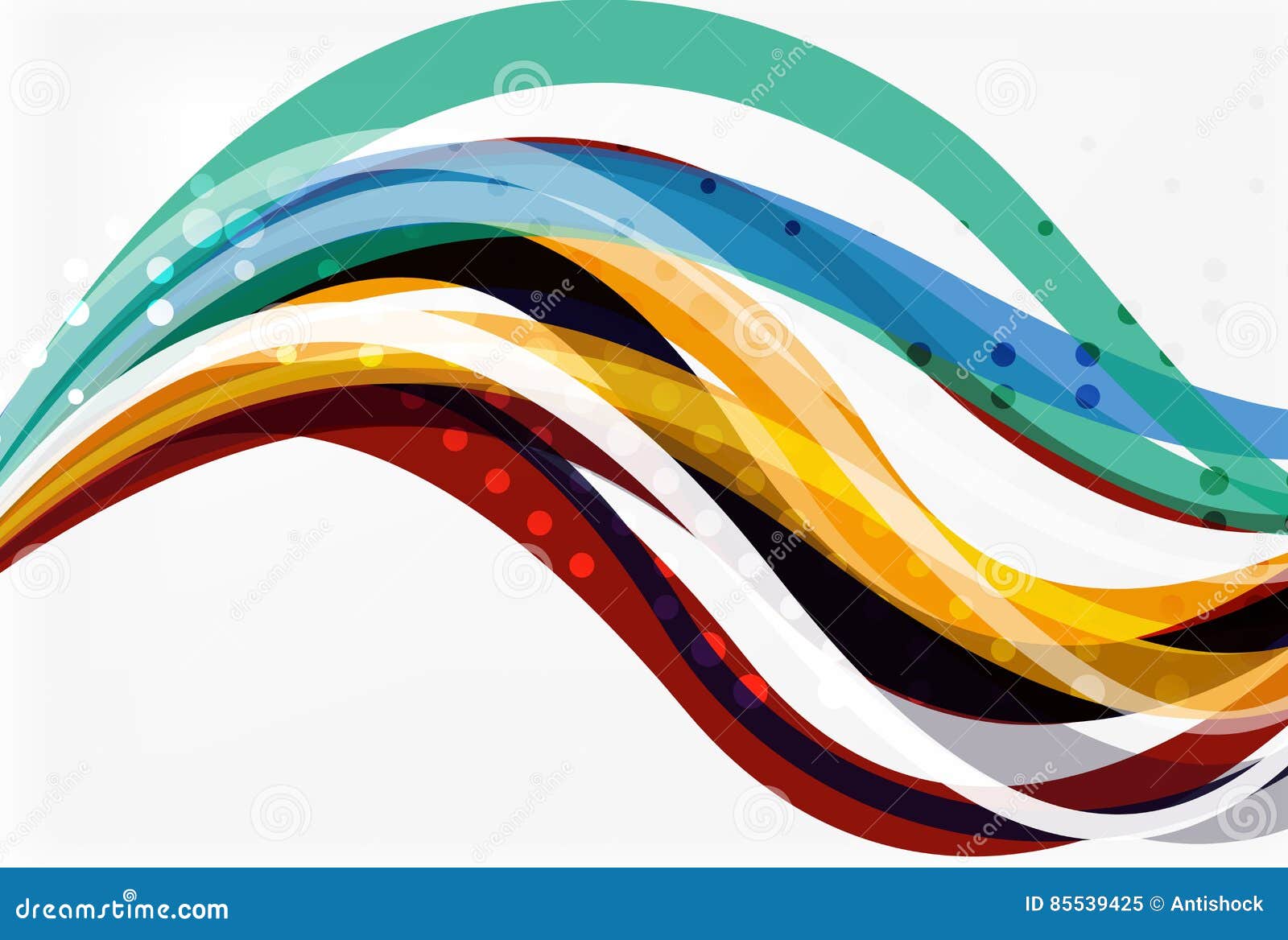 Flowing Abstract Background Stock Vector - Illustration of abstract ...