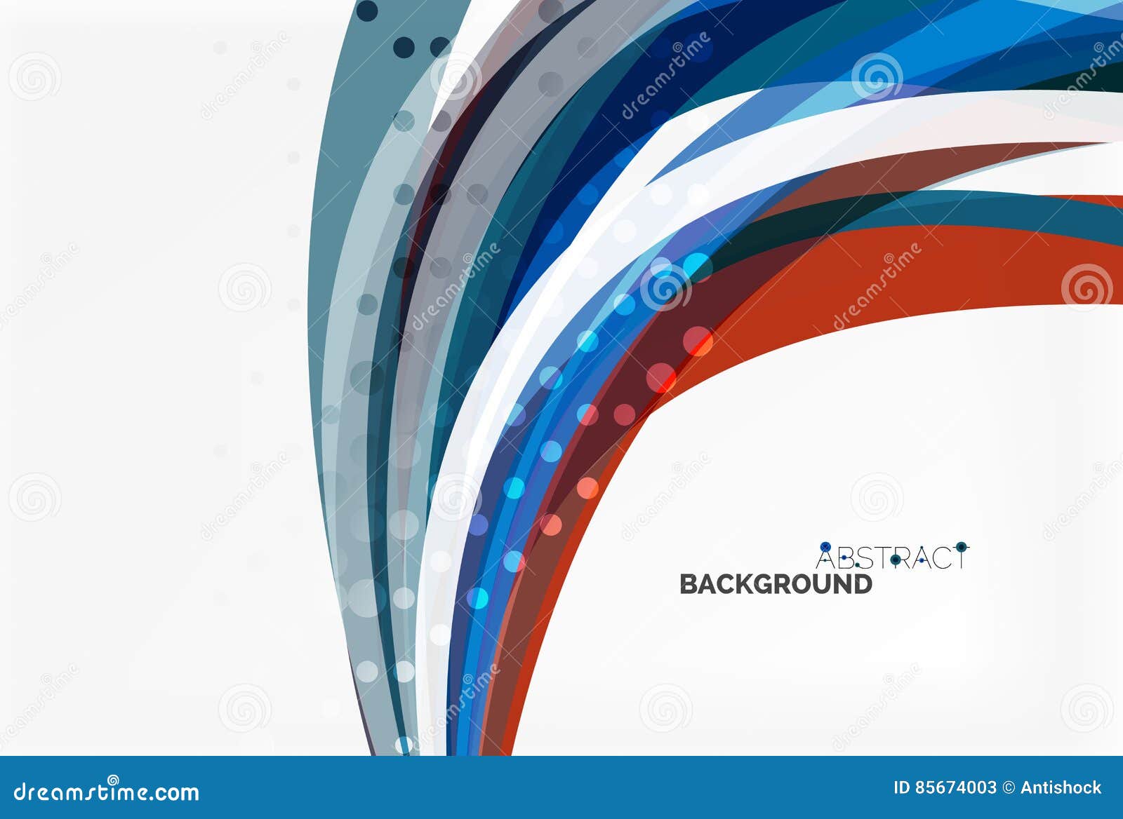 Flowing Abstract Background Stock Vector - Illustration of banner ...
