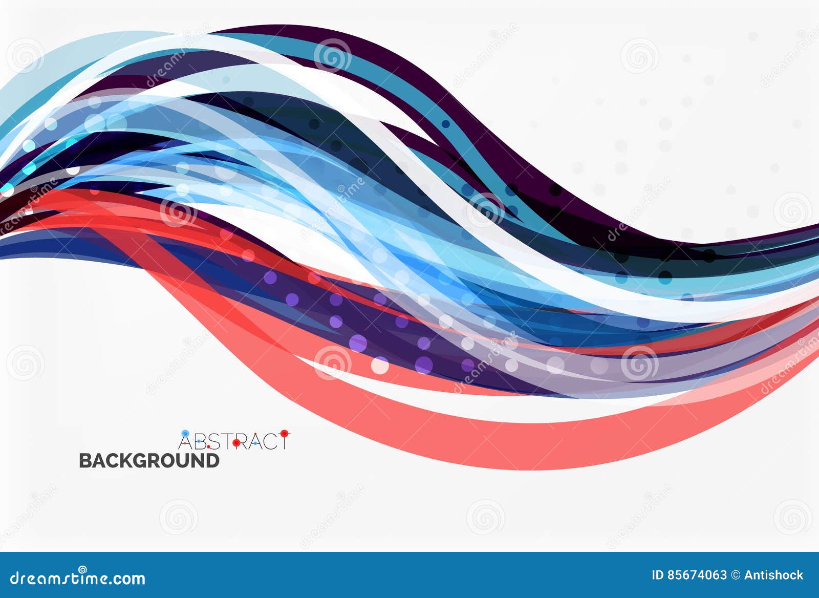 Flowing Abstract Background Stock Vector - Illustration of green ...