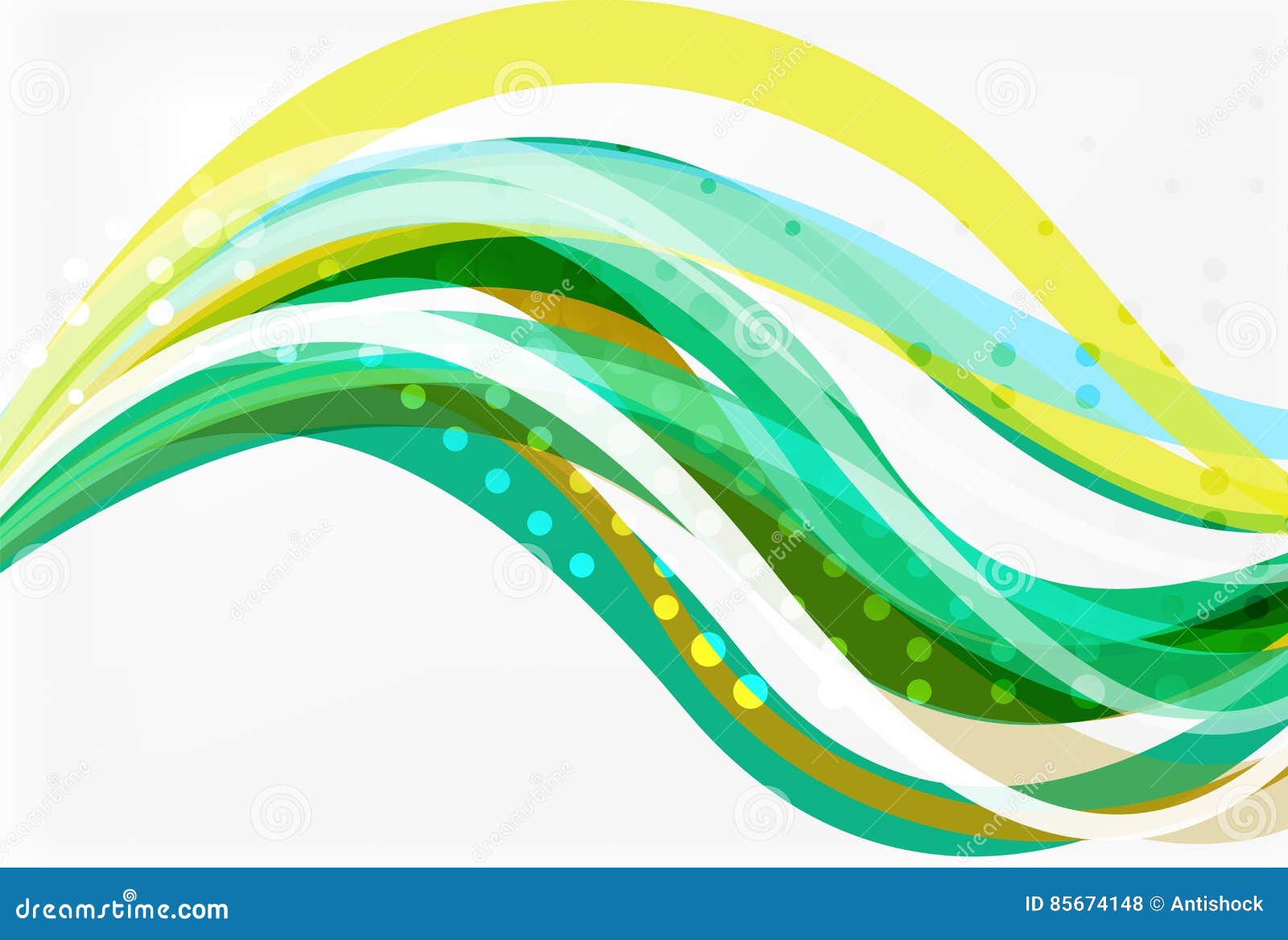 Flowing Abstract Background Stock Vector - Illustration of abstract ...
