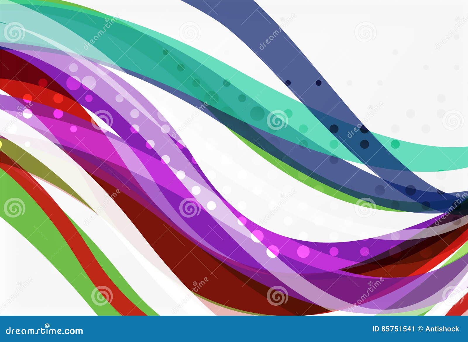 Flowing Abstract Background Stock Vector - Illustration of color ...