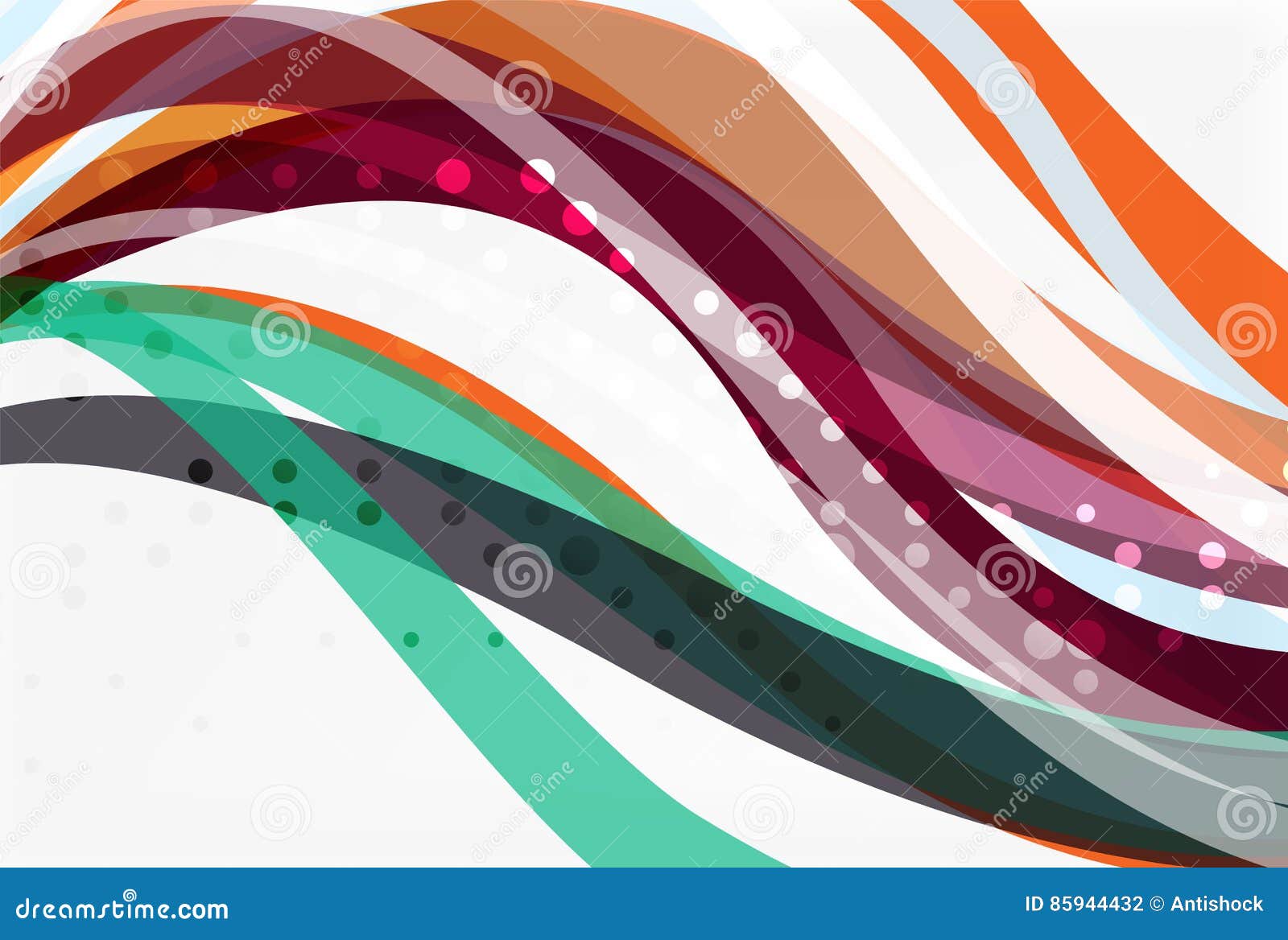 Flowing Abstract Background Stock Vector - Illustration of gradient ...