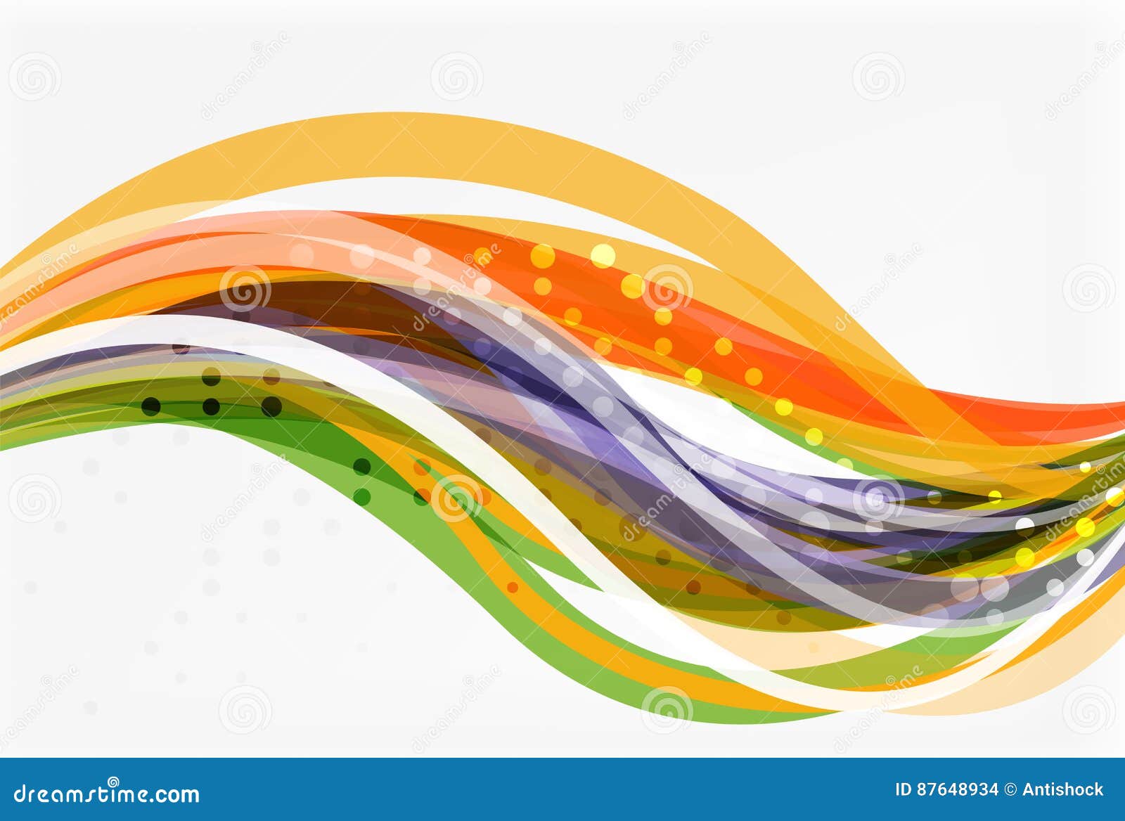Flowing Abstract Background Stock Vector - Illustration of graphic ...